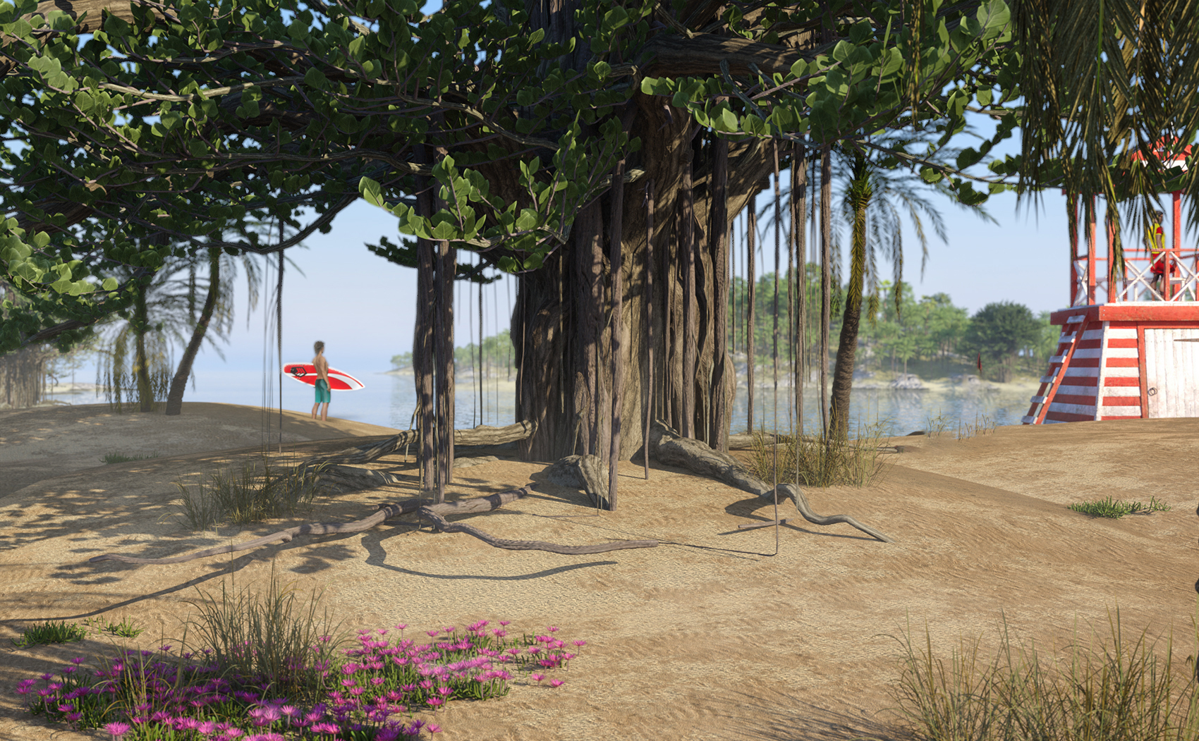 Banyan Trees - High Resolution Plants for Daz Studio | Daz 3D