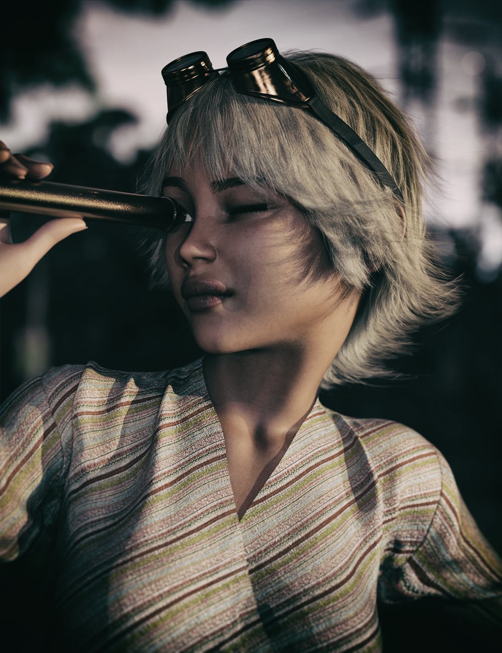 dForce Idol and Explorer Hair for Genesis 8 and 9 | Daz 3D