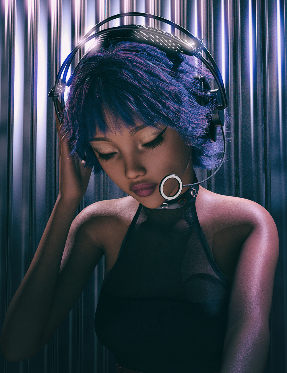 dForce Idol and Explorer Hair for Genesis 8 and 9 | Daz 3D