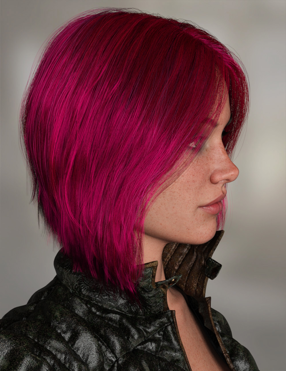 MRL dForce Layered Bob Hair for Genesis 9 | Daz 3D