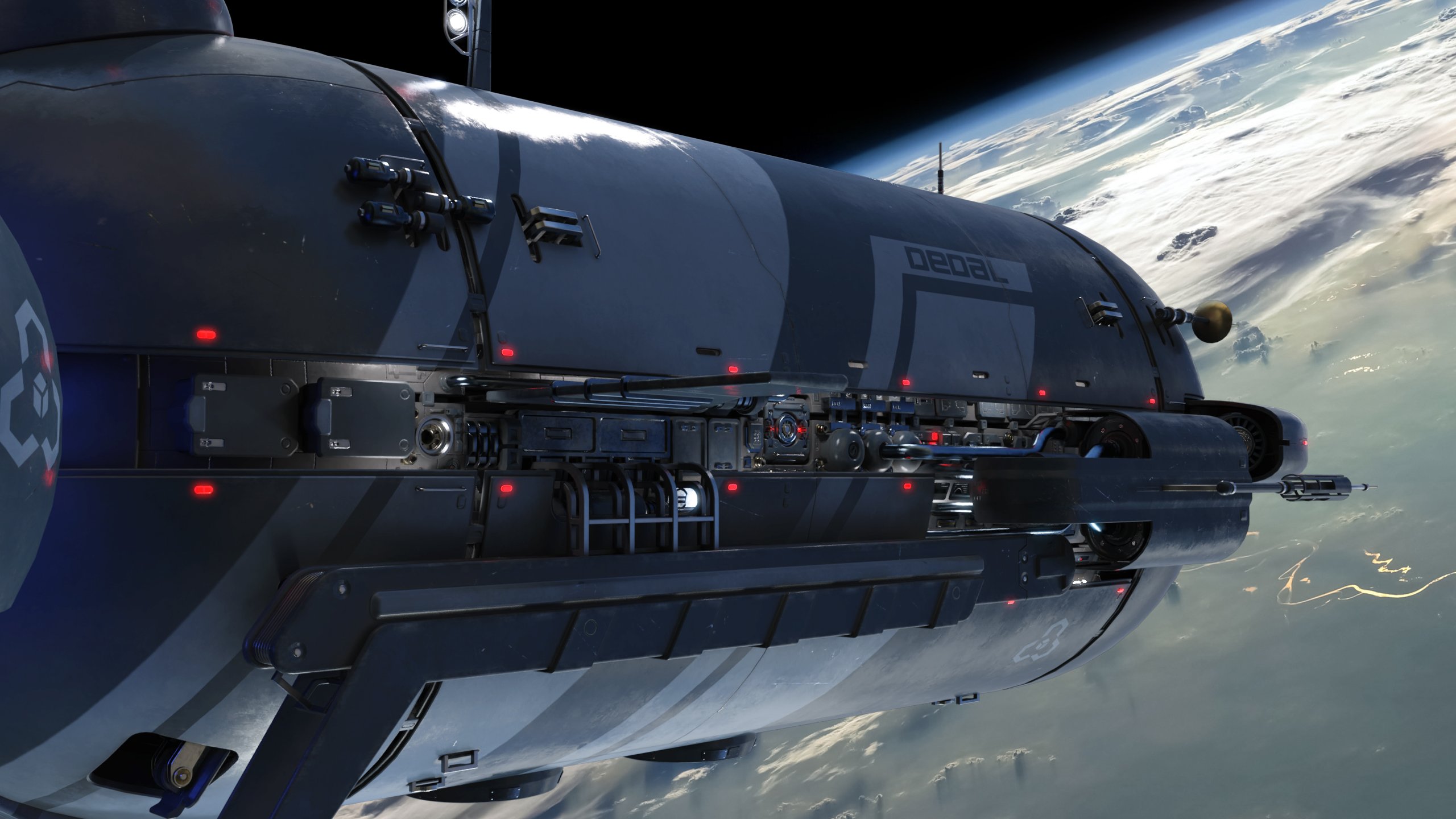 Starship Dedal | Daz 3D