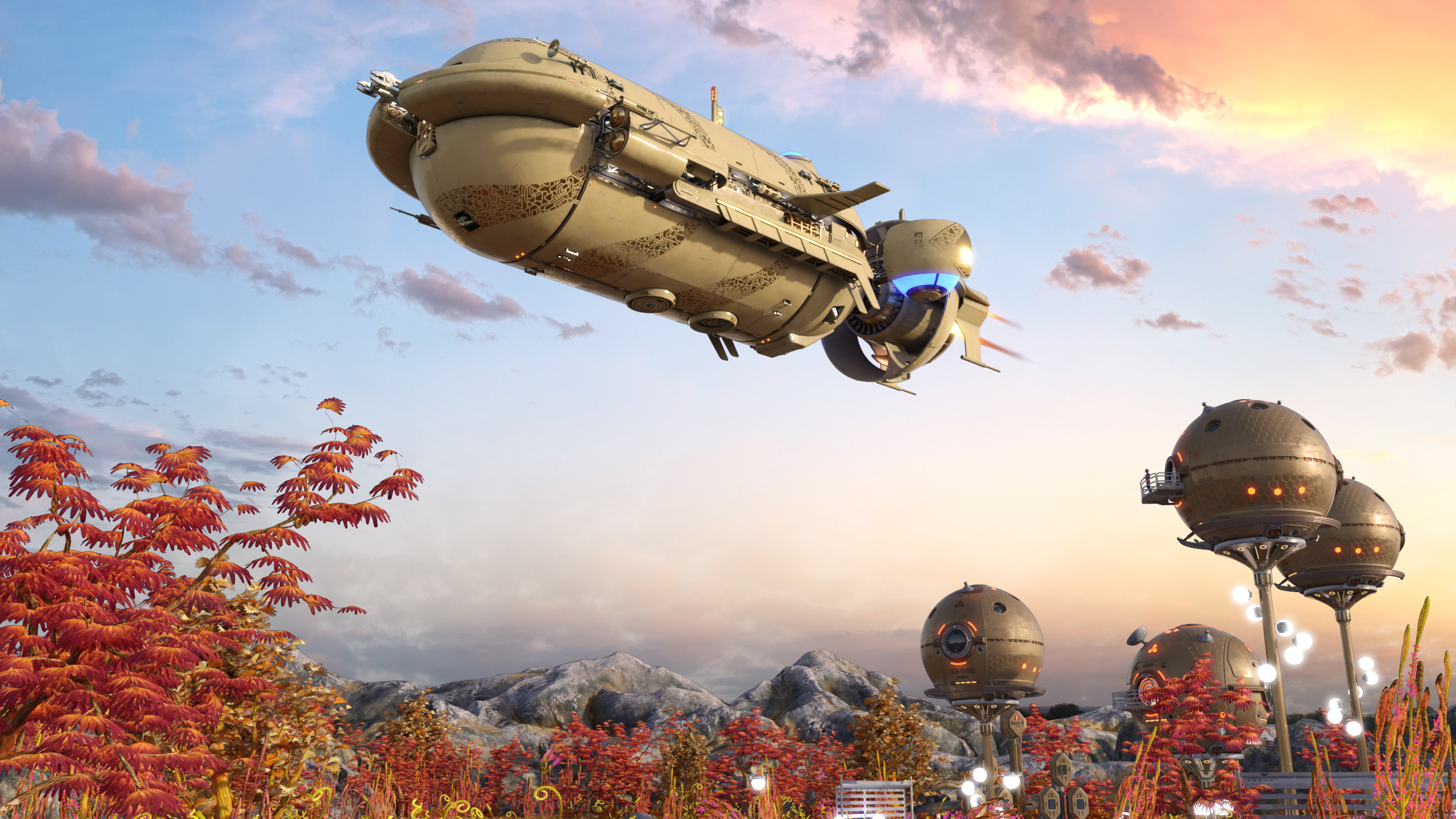 Starship Dedal | Daz 3D