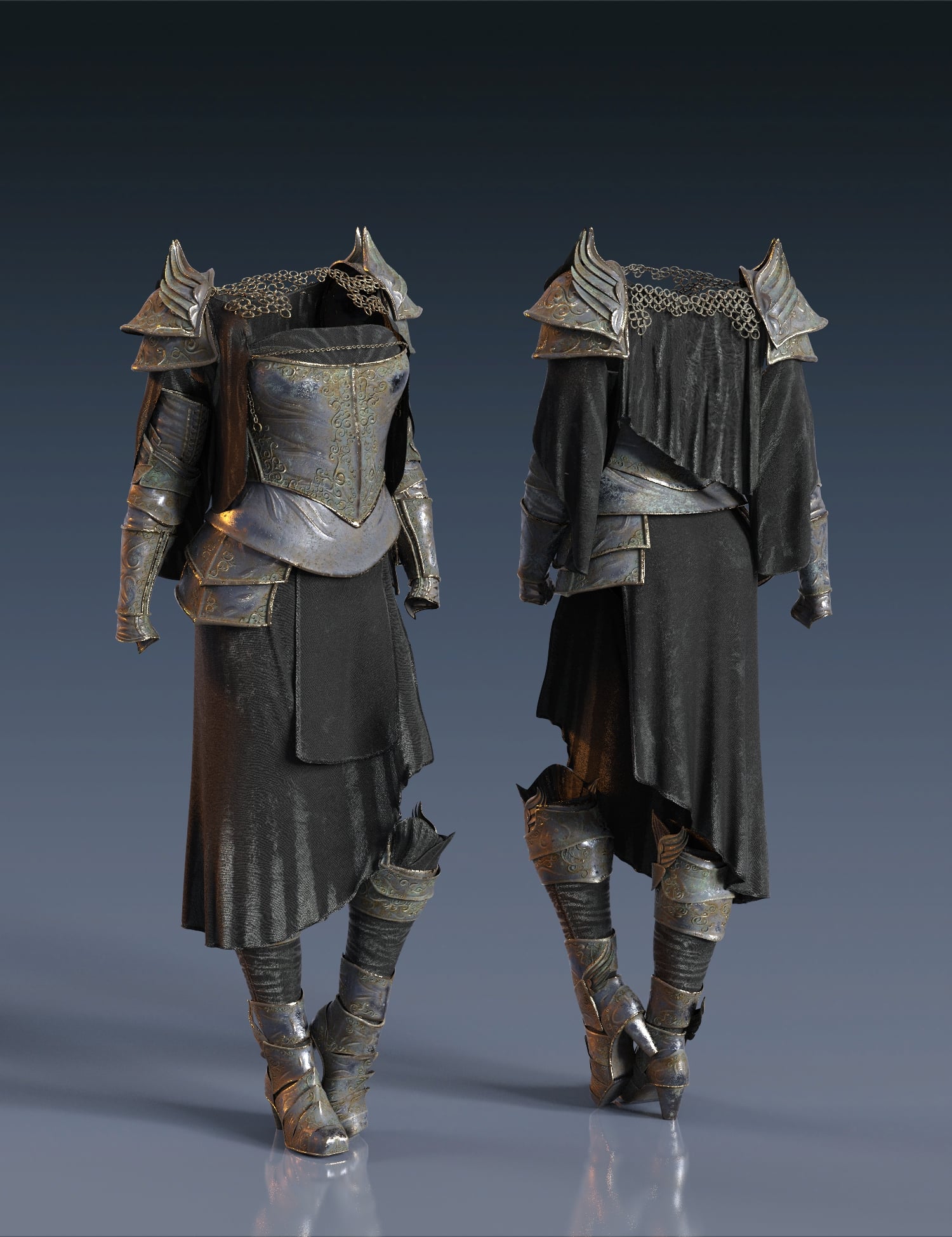 dForce Valhalla's Maiden for Genesis 9 Texture Add-On | Daz 3D