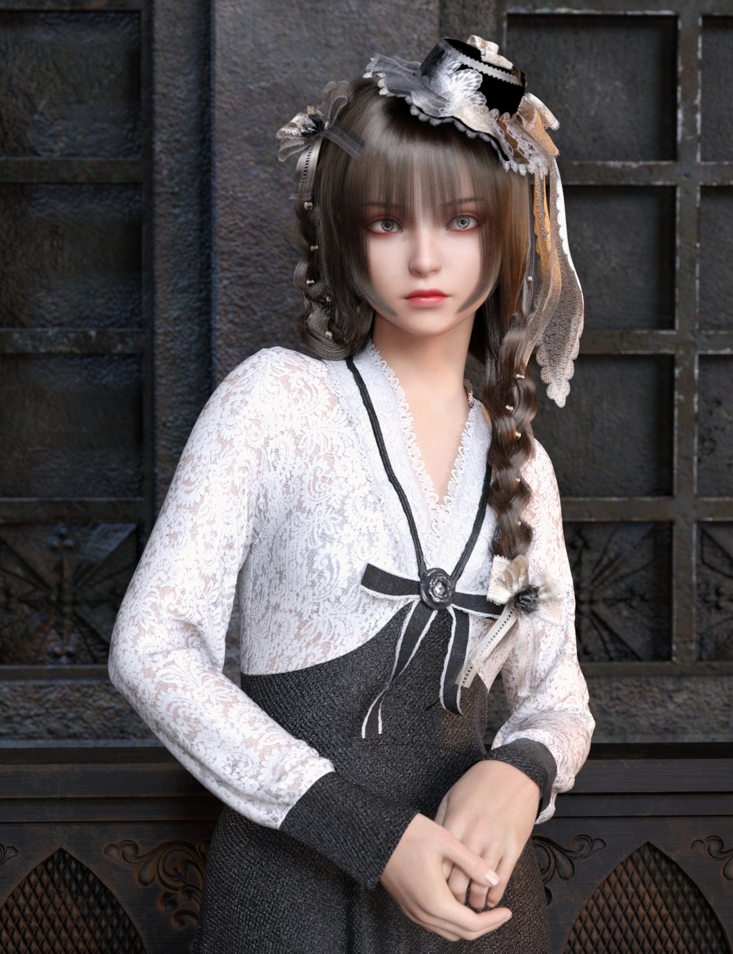 Zou Hair for Genesis 9 | Daz 3D