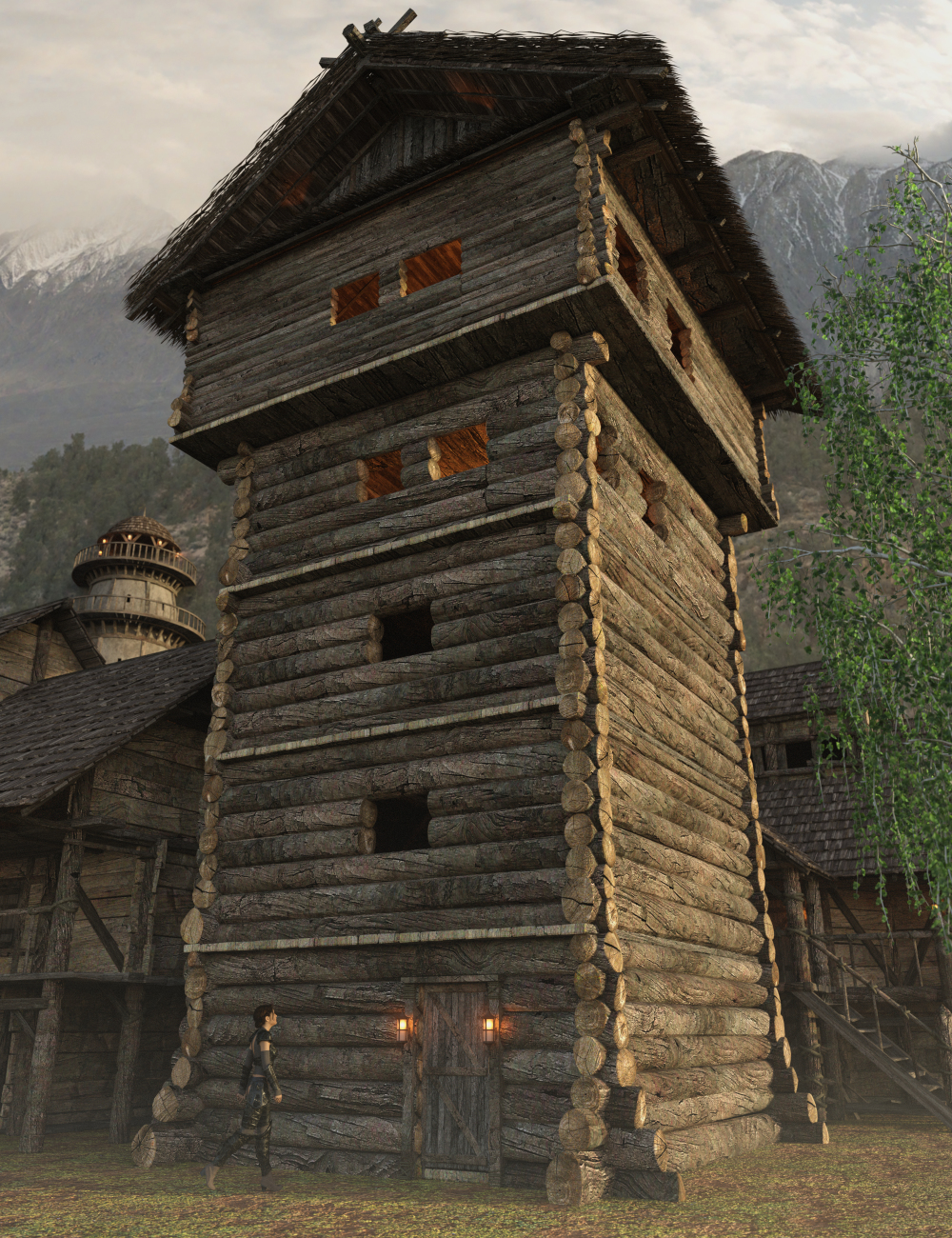 City Watchtowers | Daz 3D