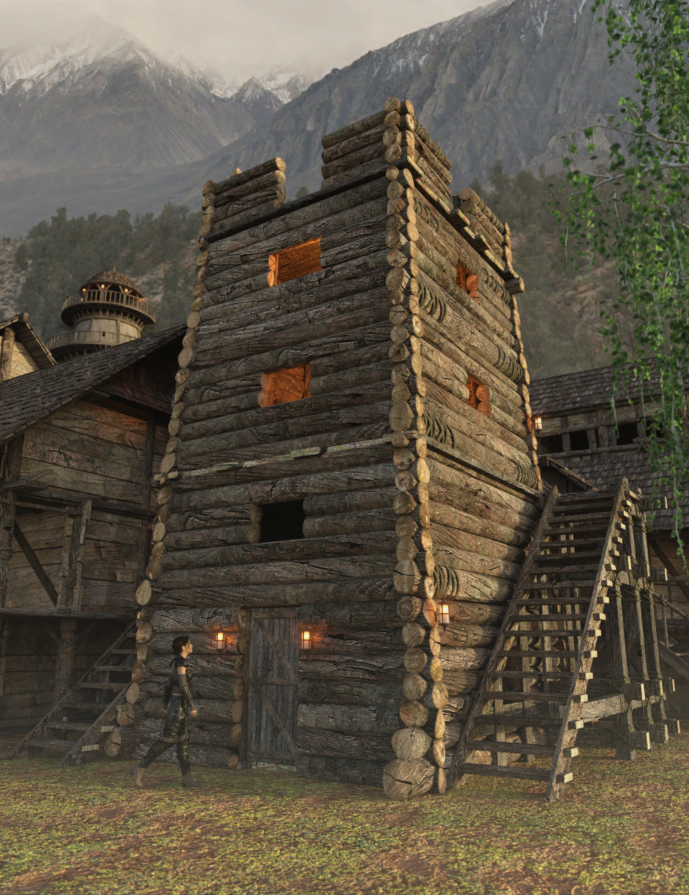 City Watchtowers | Daz 3D