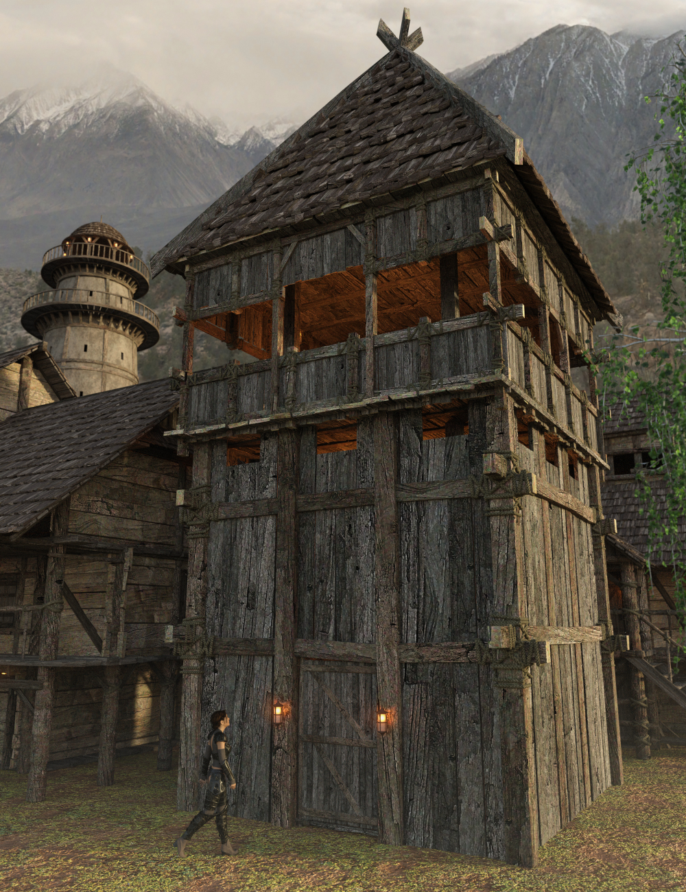City Watchtowers | Daz 3D