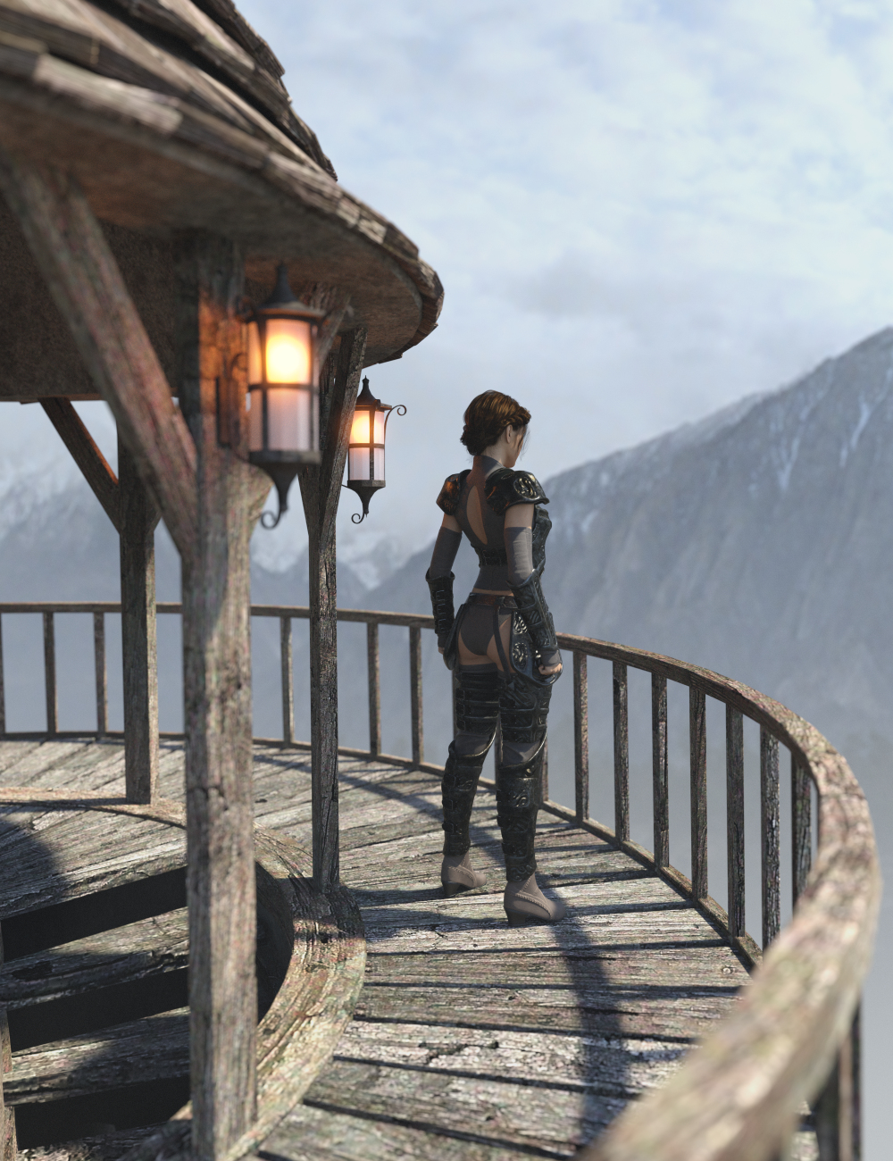 City Watchtowers | Daz 3D