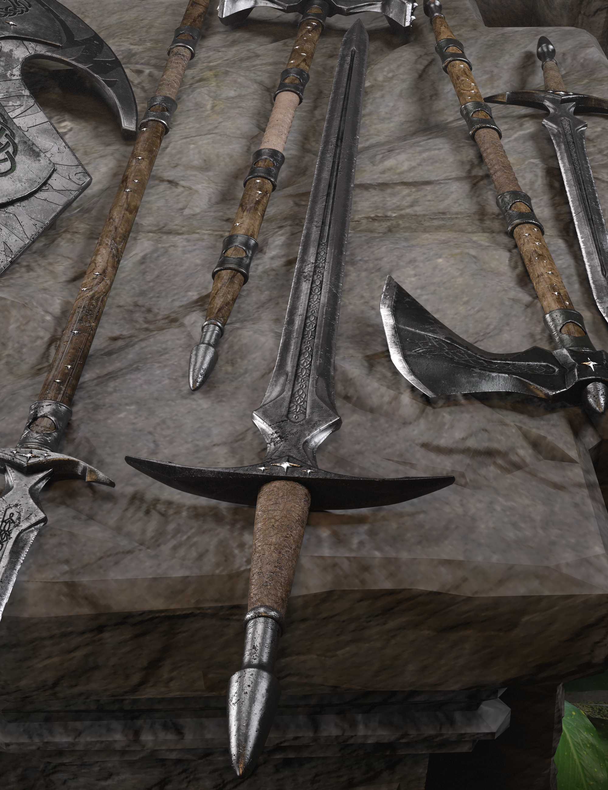 Aoife Weapons Collection | Daz 3D