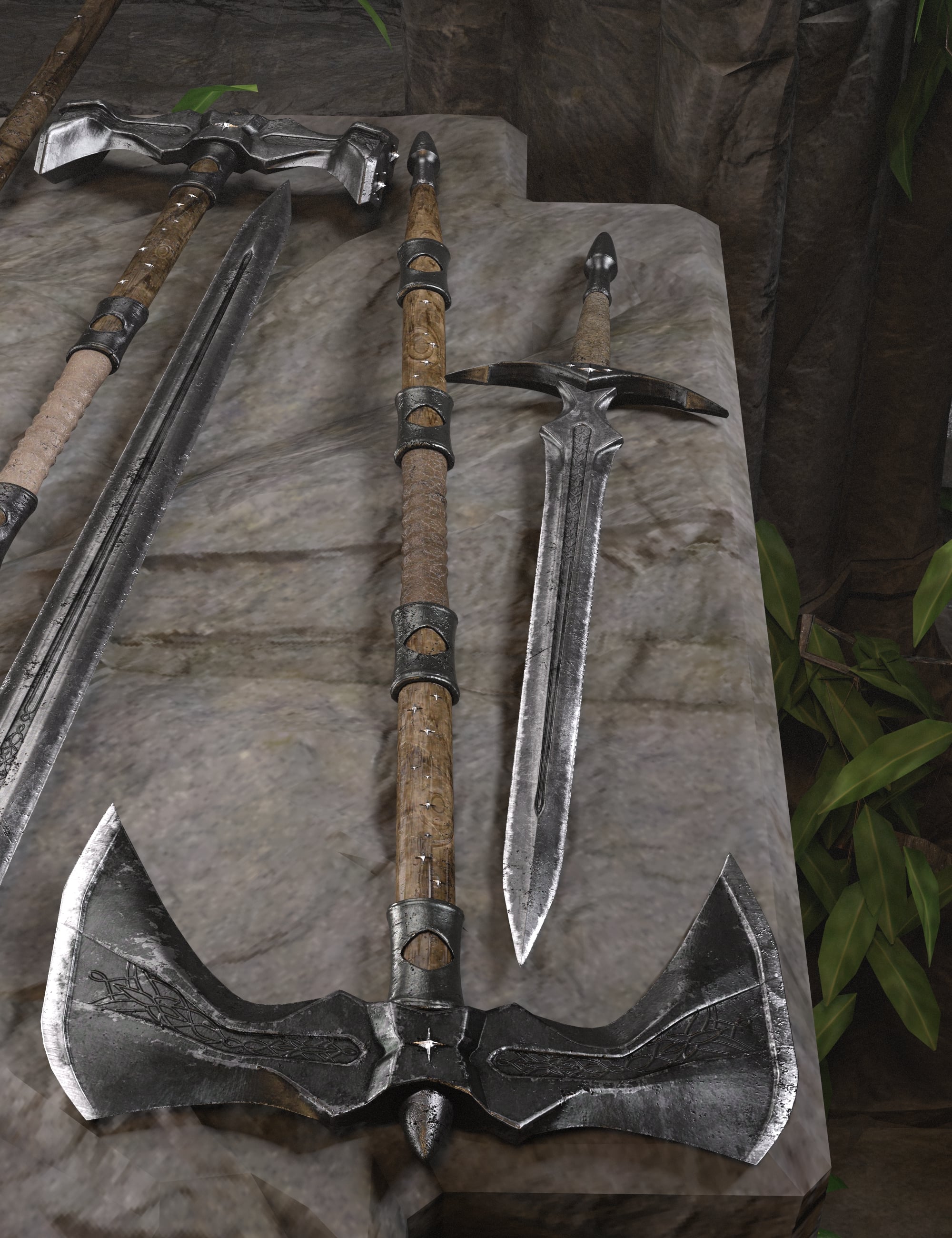 Aoife Weapons Collection | Daz 3D