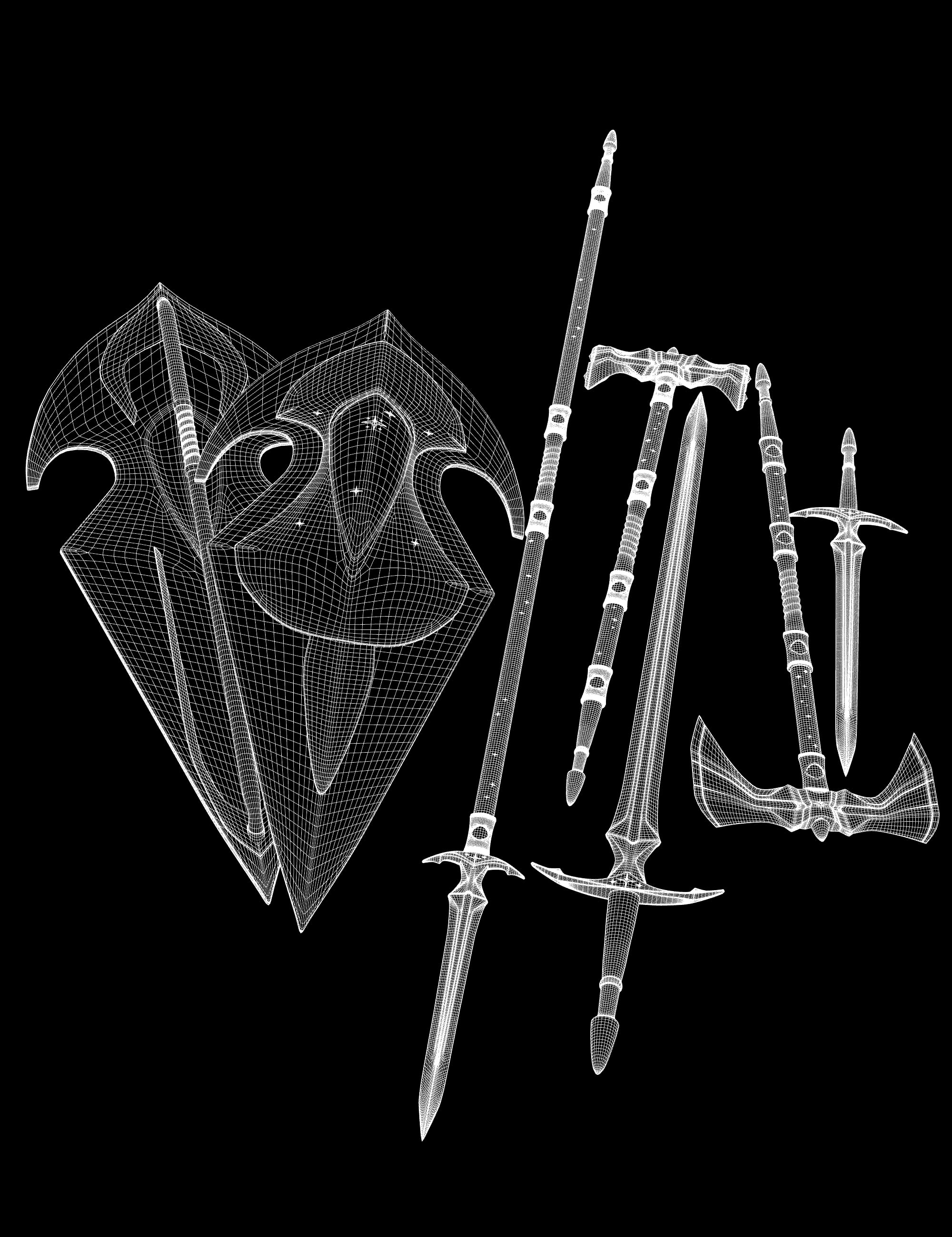 Aoife Weapons Collection | Daz 3D