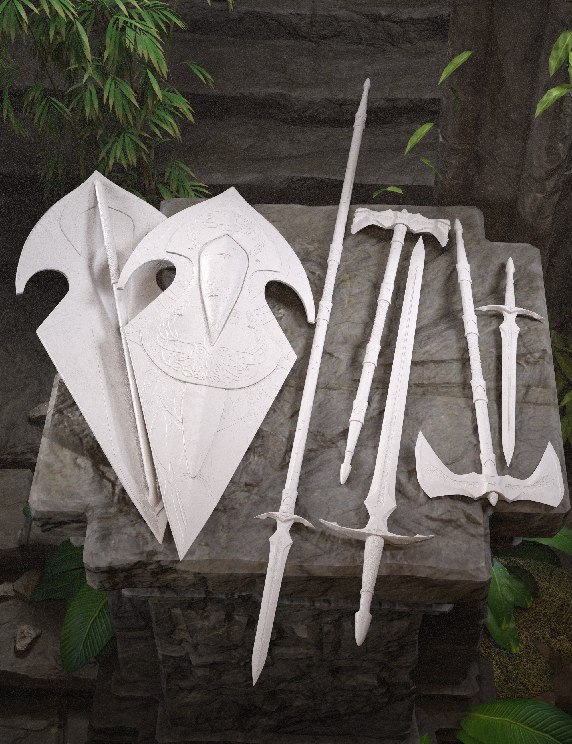Aoife Weapons Collection | Daz 3D