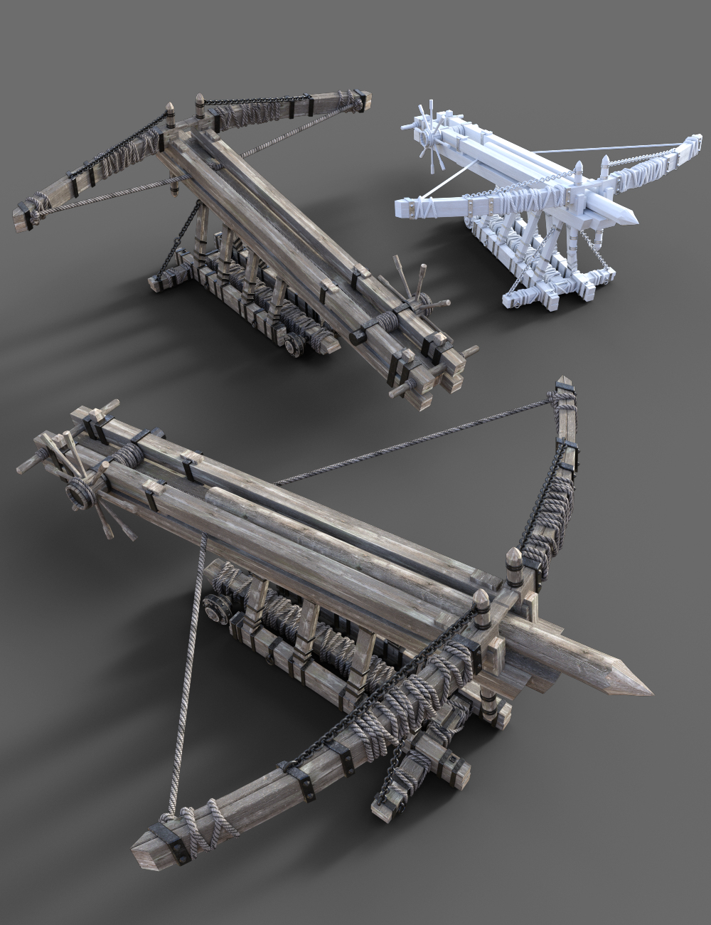 Medieval Ballistae | Daz 3D