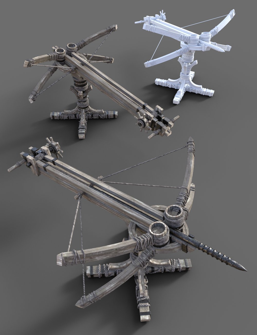 Medieval Ballistae | Daz 3D