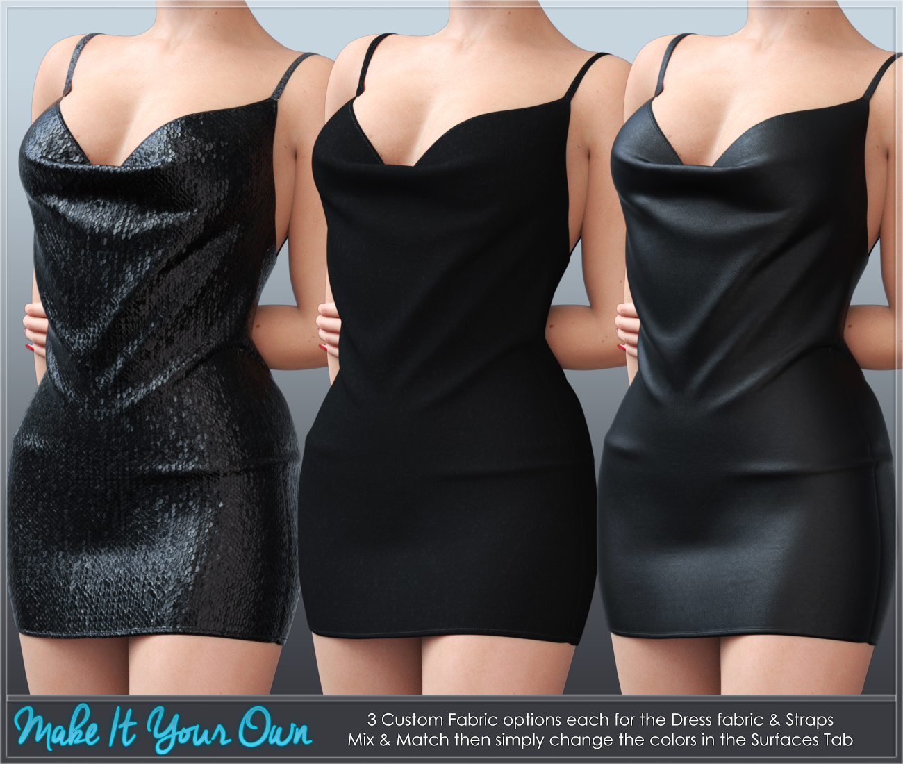 Curve Appeal Outfit for Genesis 9 | Daz 3D