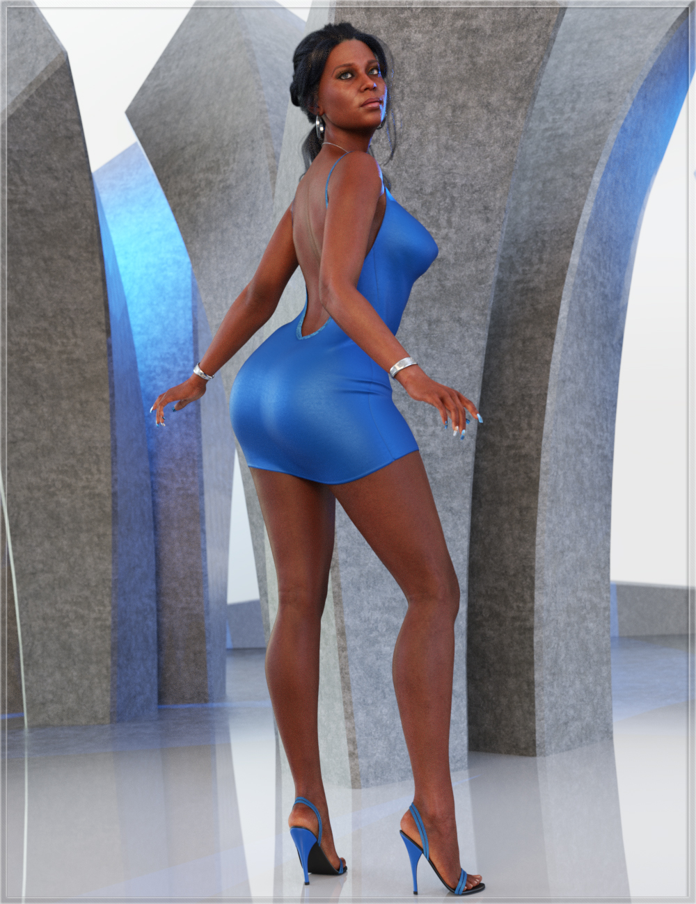 Curve Appeal Outfit For Genesis 9 Daz 3d