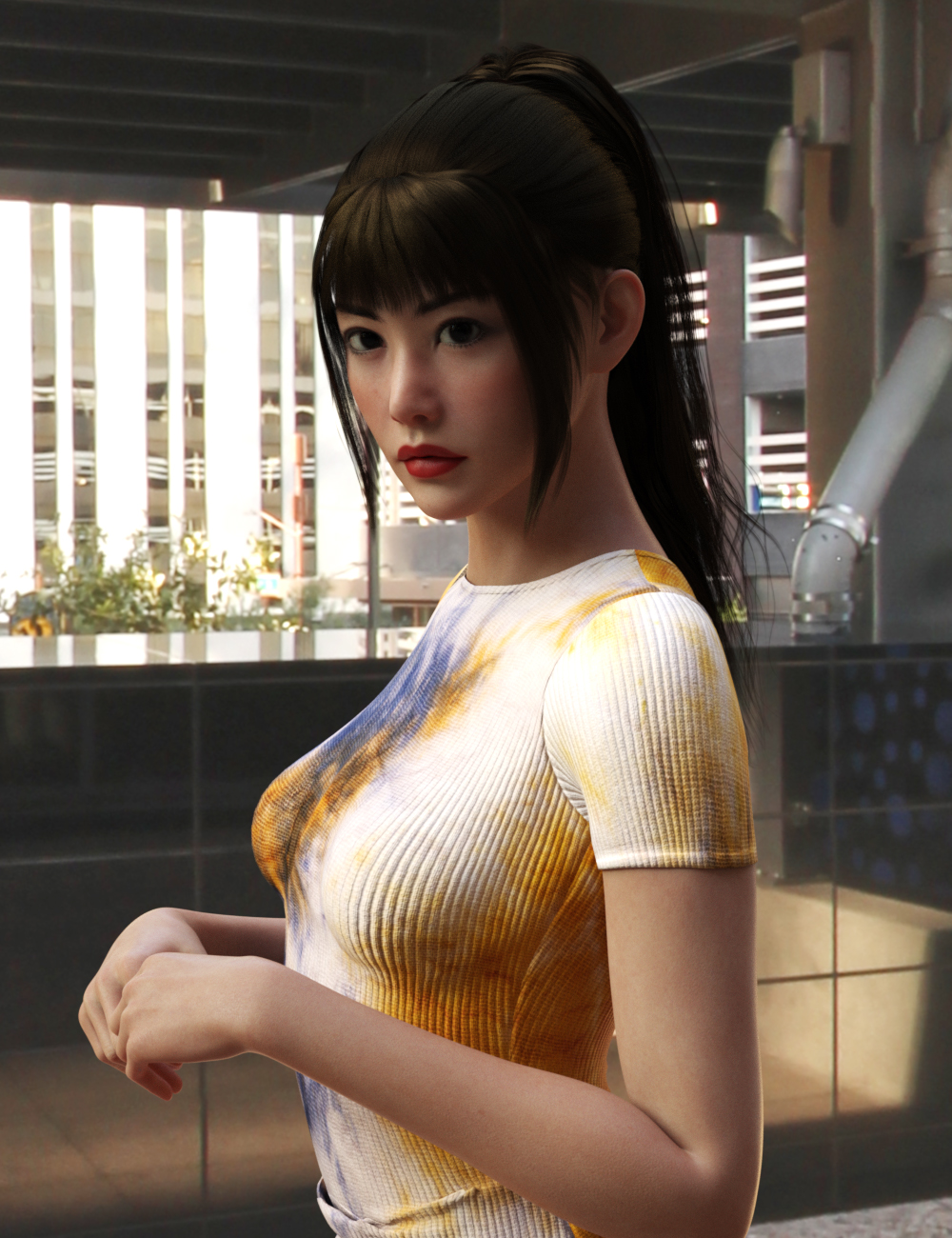 PS Kei Hair for Genesis 8 and 9 | Daz 3D