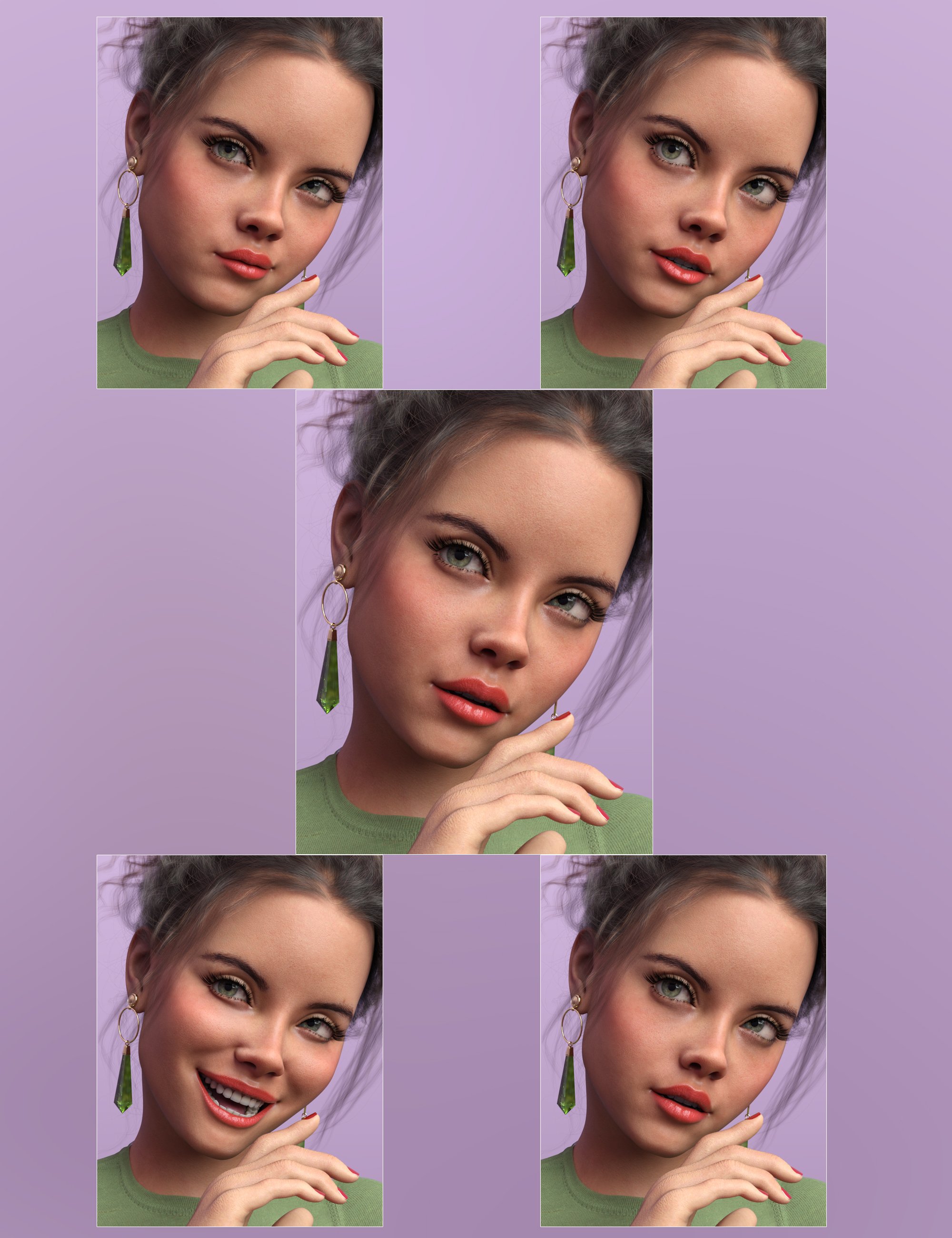 P3D Amy HD for Genesis 9 | Daz 3D