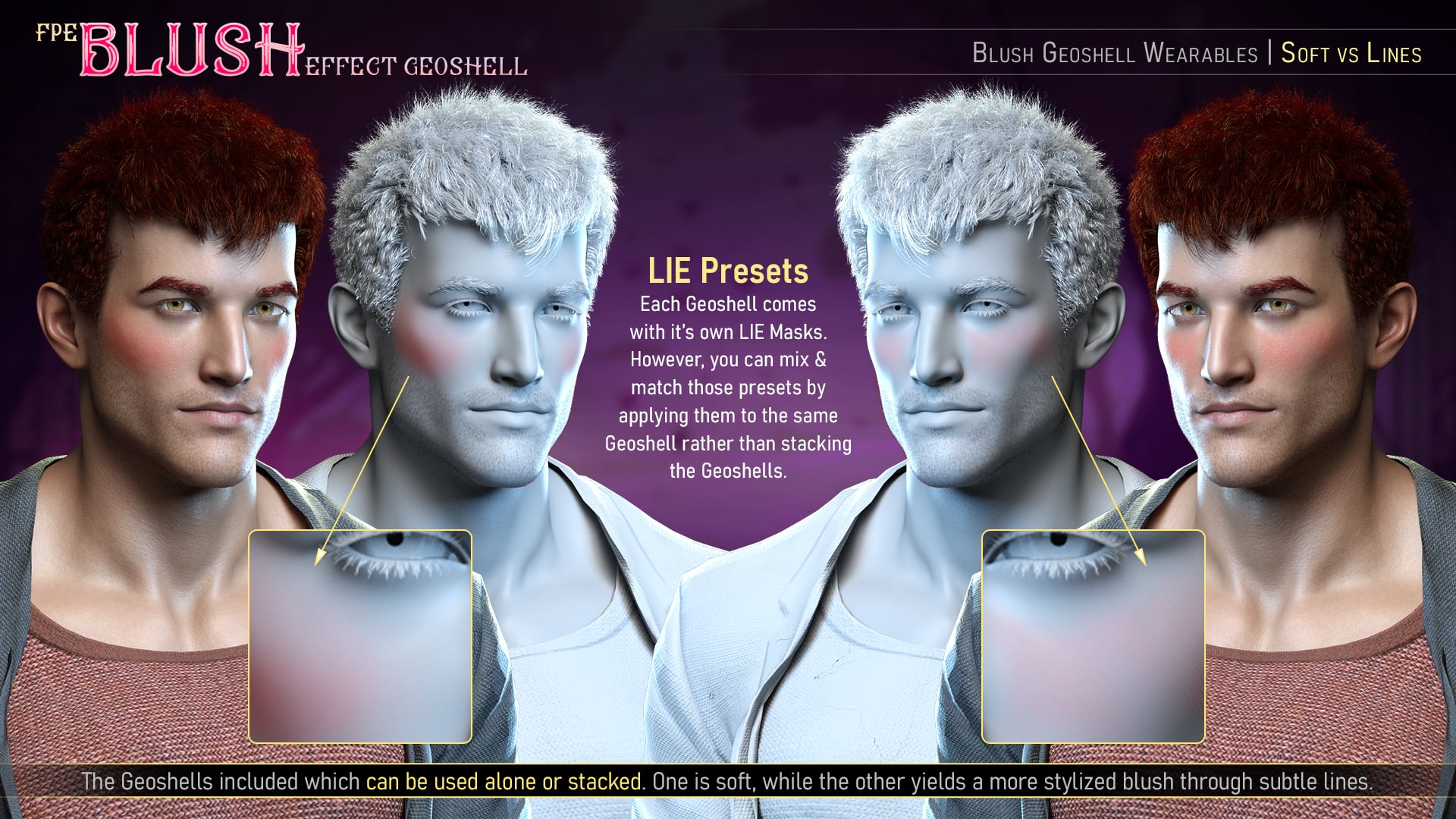 FPE Blush Effect Geoshell for Genesis 9 | Daz 3D
