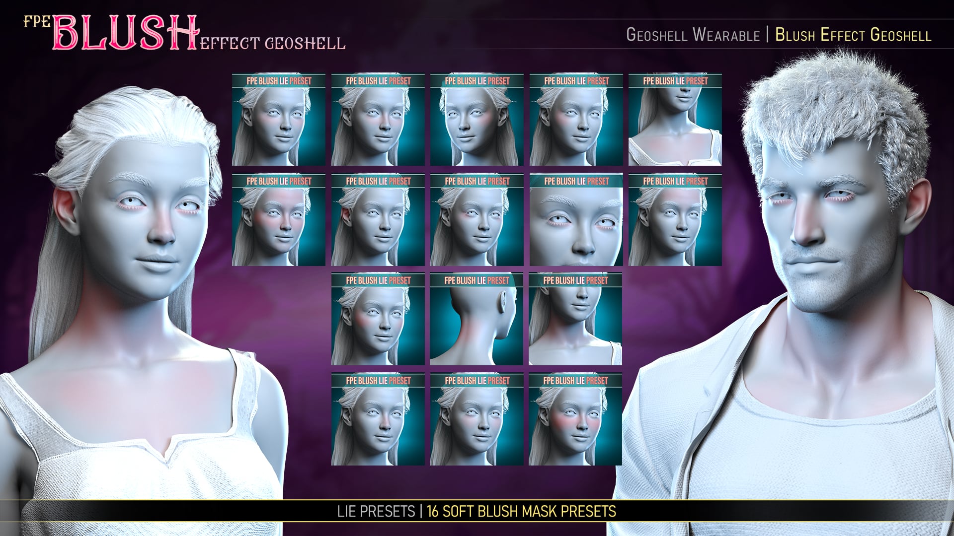 FPE Blush Effect Geoshell for Genesis 9 | Daz 3D