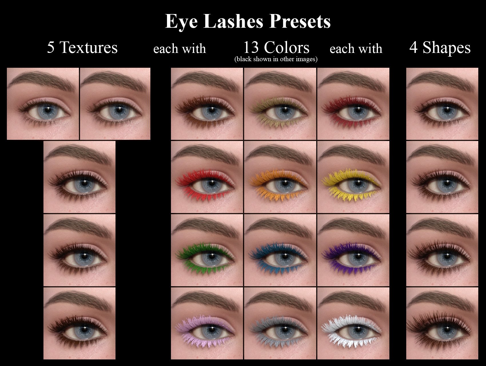 Ultimate Makeup Layer System for Genesis 9 | Daz 3D