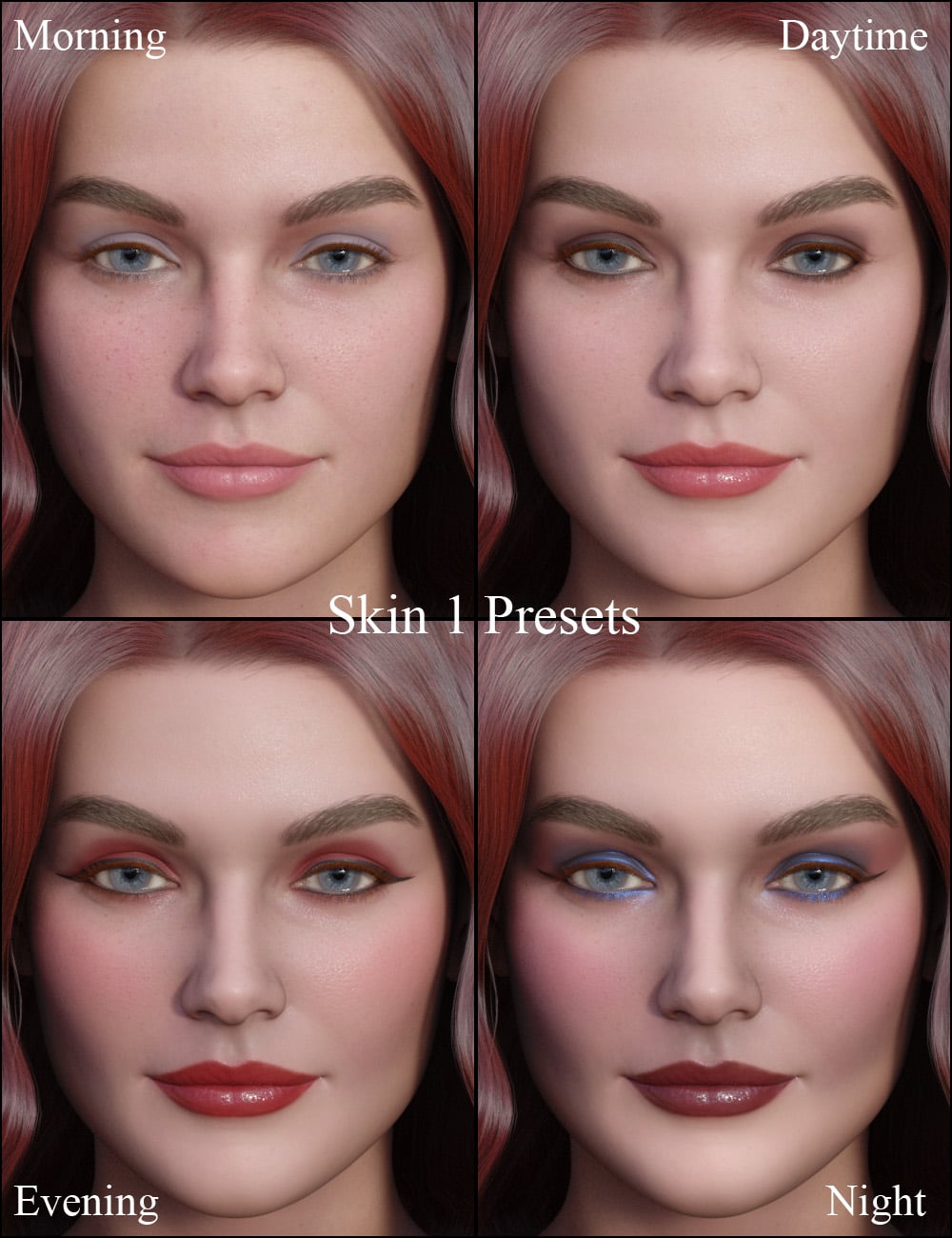 Ultimate Makeup Layer System for Genesis 9 | Daz 3D