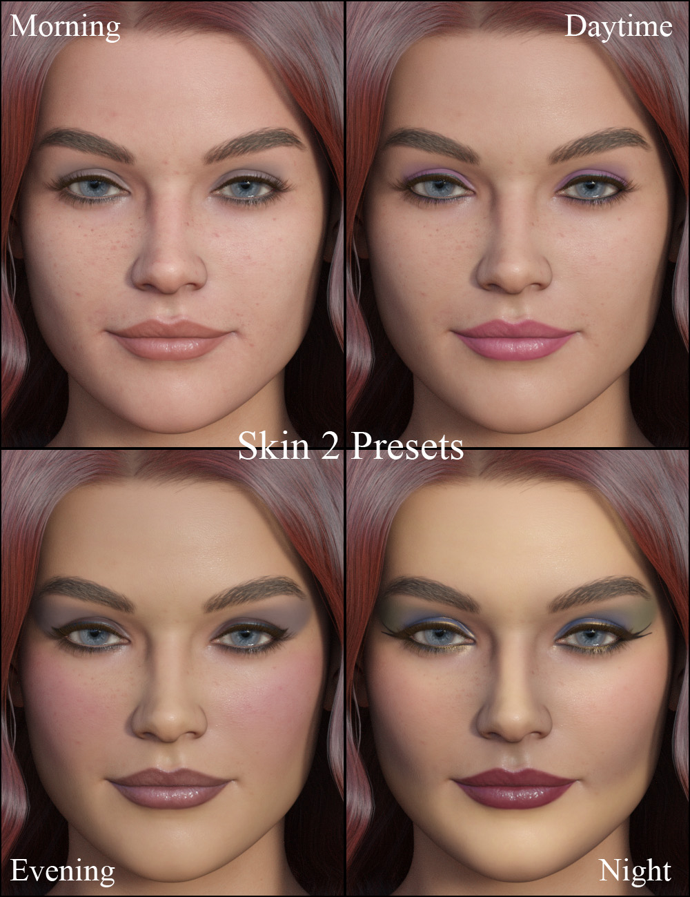 Ultimate Makeup Layer System for Genesis 9 | Daz 3D