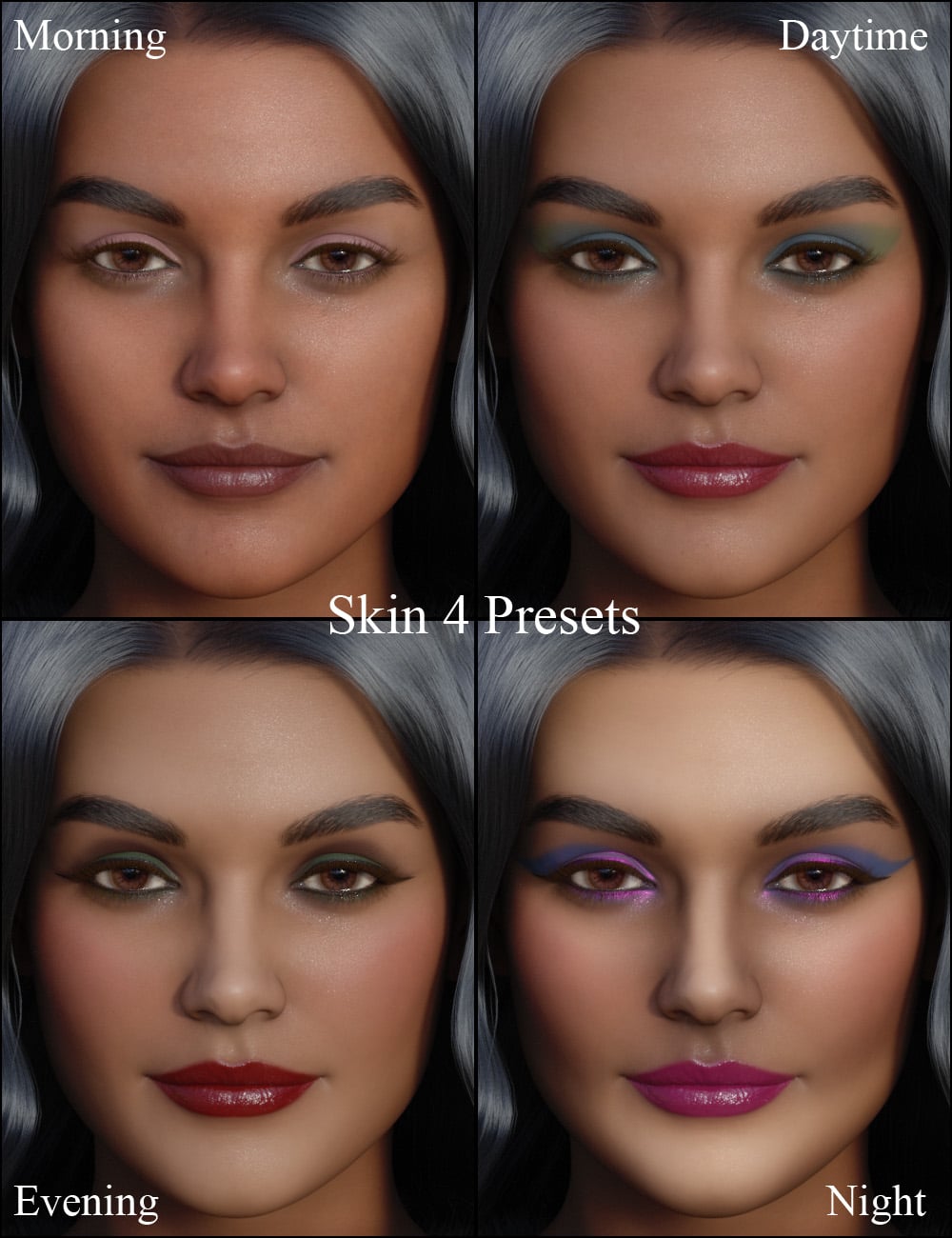 Ultimate Makeup Layer System for Genesis 9 | Daz 3D