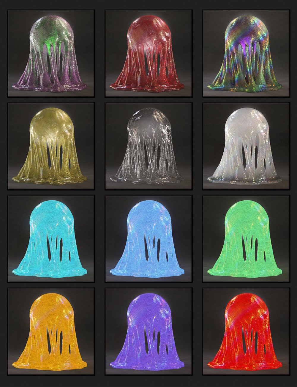 Slime Shaders | Daz 3D