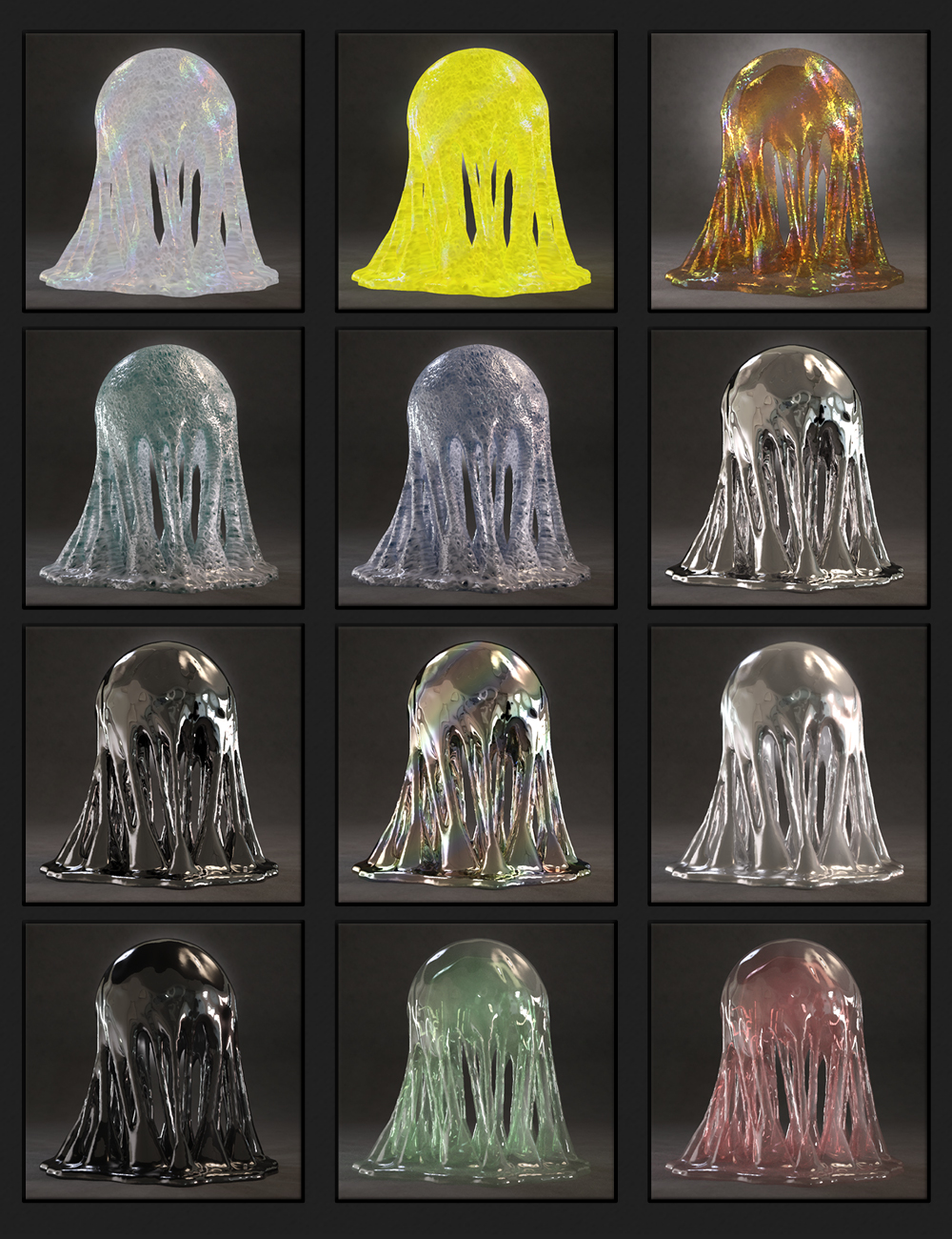 Slime Shaders | Daz 3D