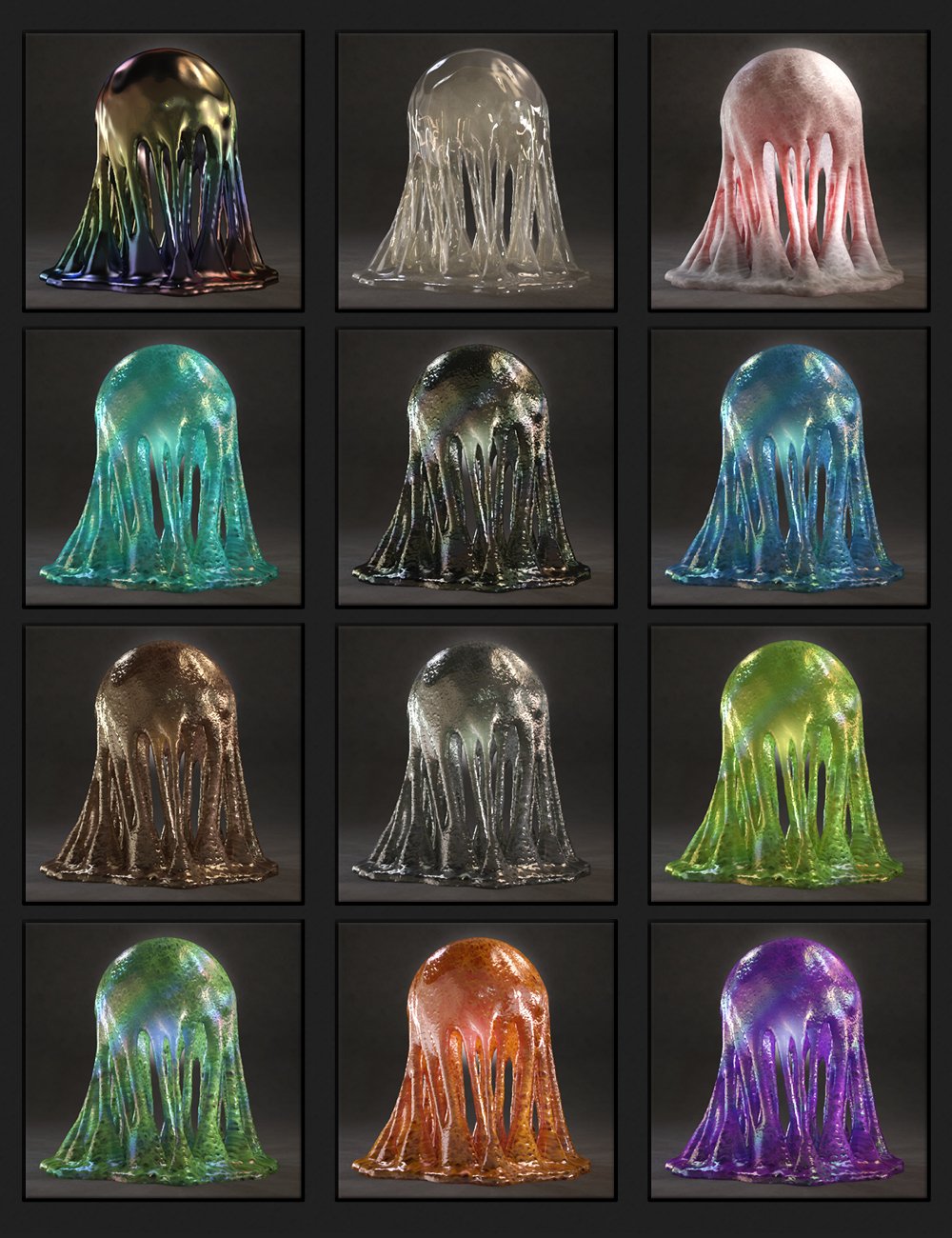 Slime Shaders | Daz 3D