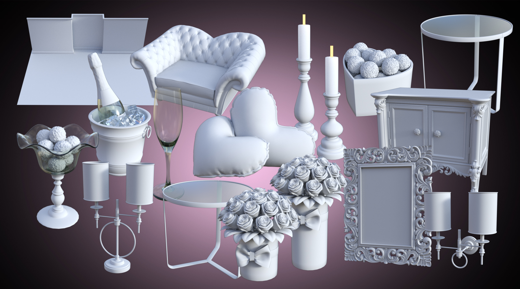 B.E.T.T.Y. Be My Valentine | Daz 3D