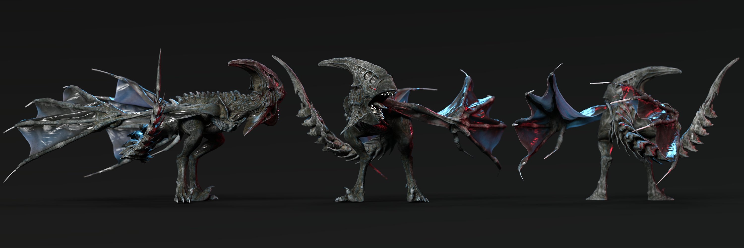 Exo Raptor HD for Genesis 9 | Daz 3D