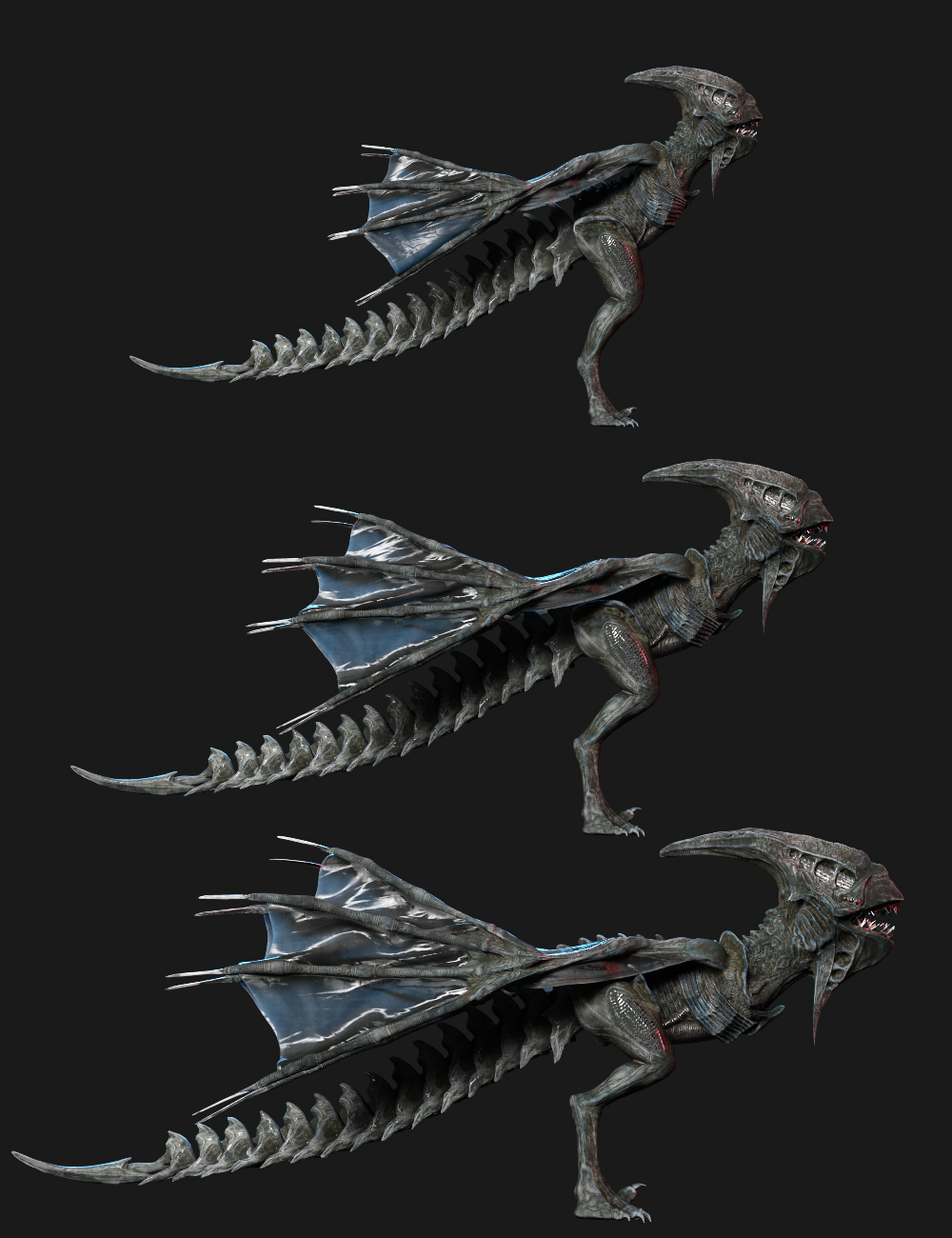 Exo Raptor HD for Genesis 9 | Daz 3D