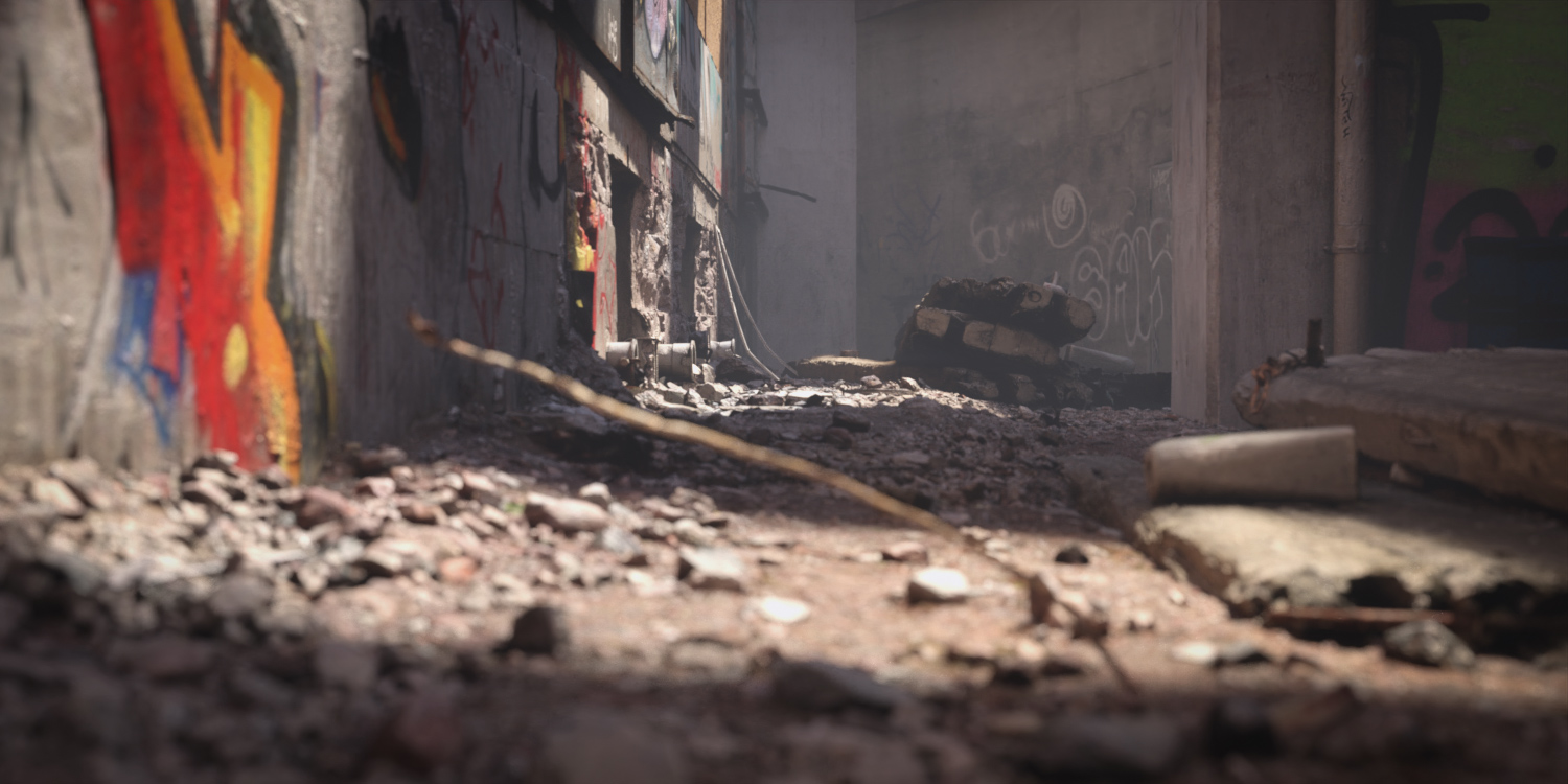 Trashed Underpass | Daz 3D