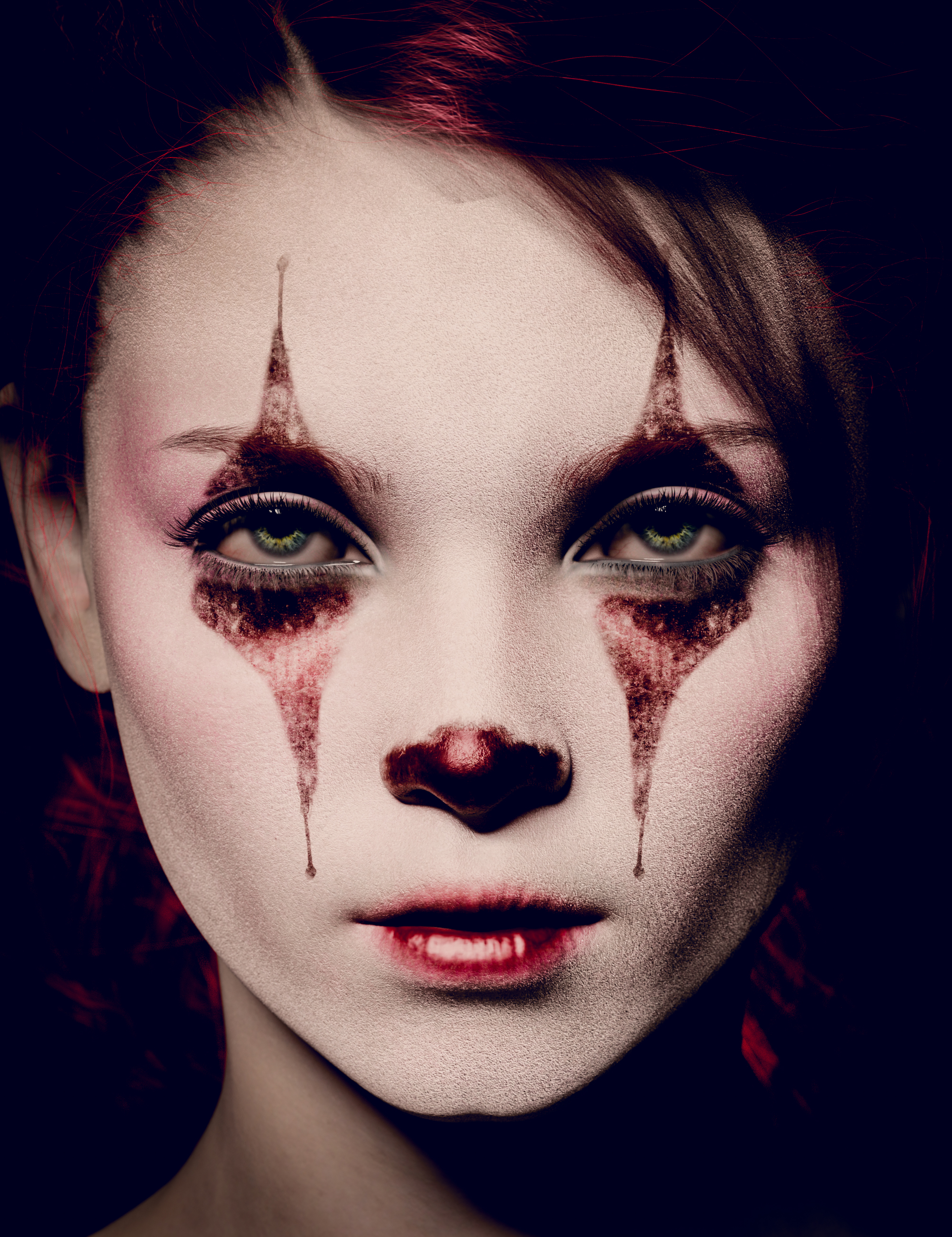 CB Etta HD Dark Circus Makeup Geoshell | Daz 3D