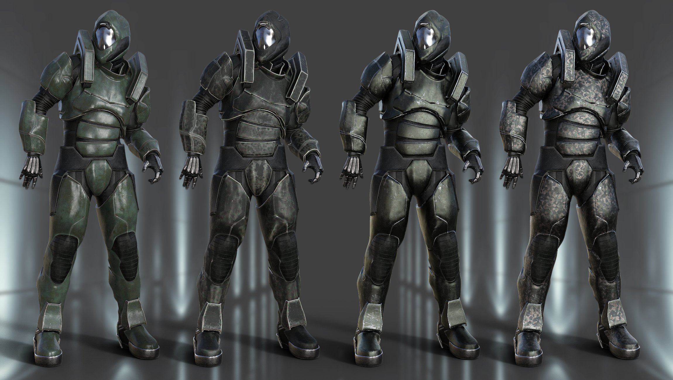 Space Soldier Suit for Genesis 9 | Daz 3D