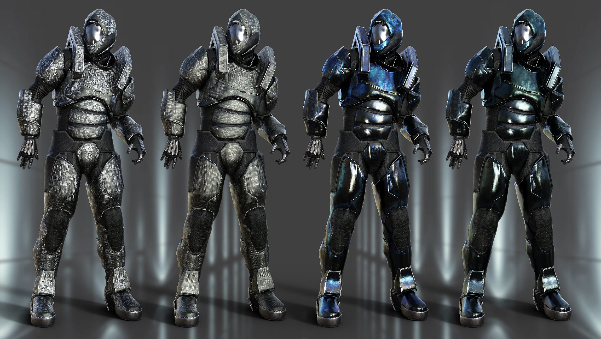 Space Soldier Suit for Genesis 9 | Daz 3D