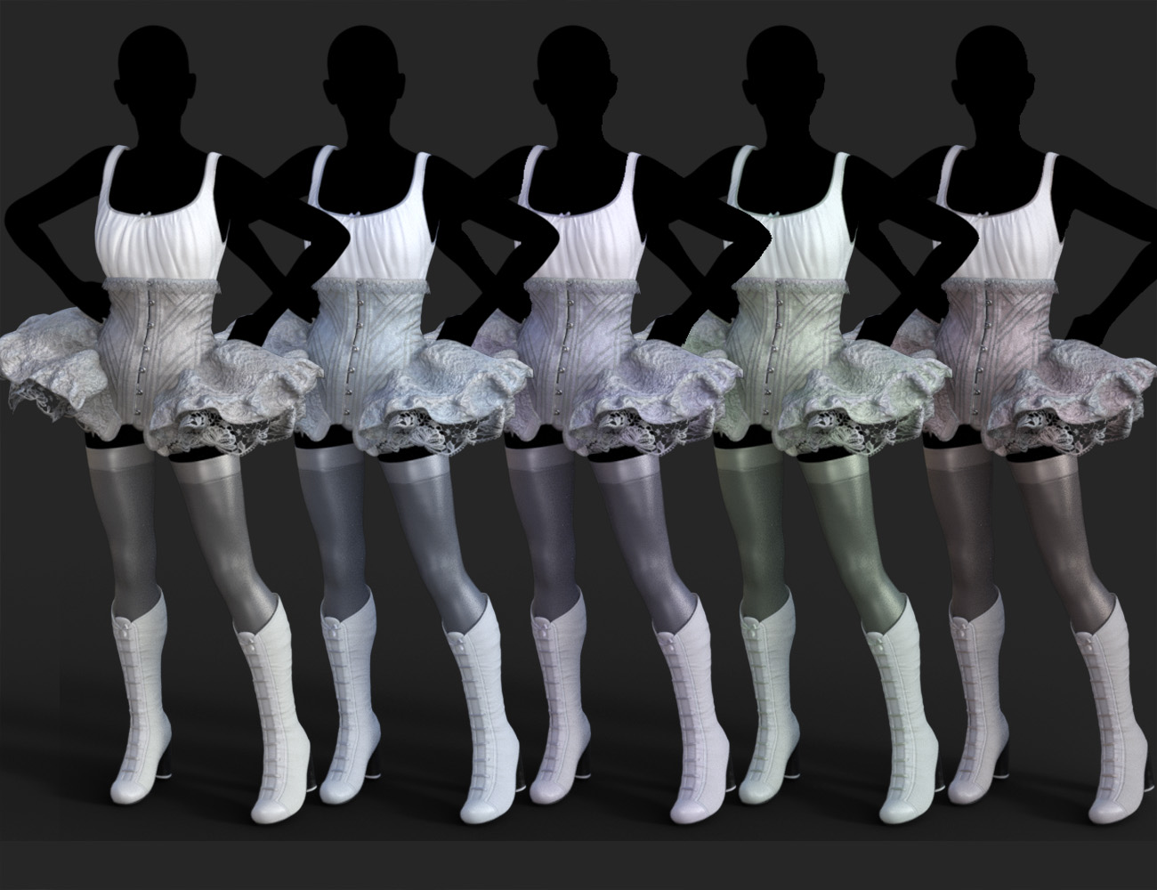 CB Etta Clothing Set for Genesis 9 | Daz 3D