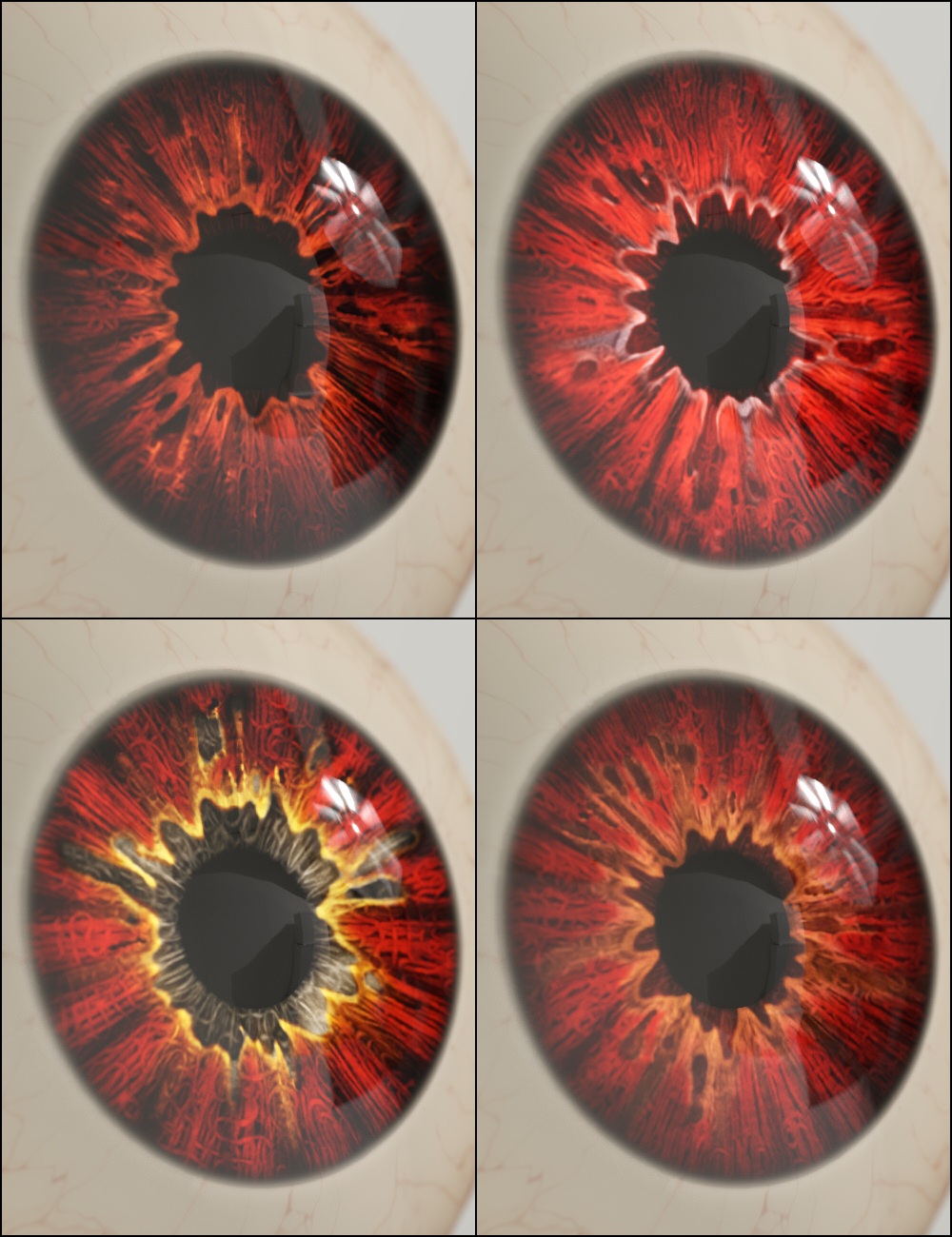 MMX Beautiful Eye Set 10 for Genesis 9 | Daz 3D