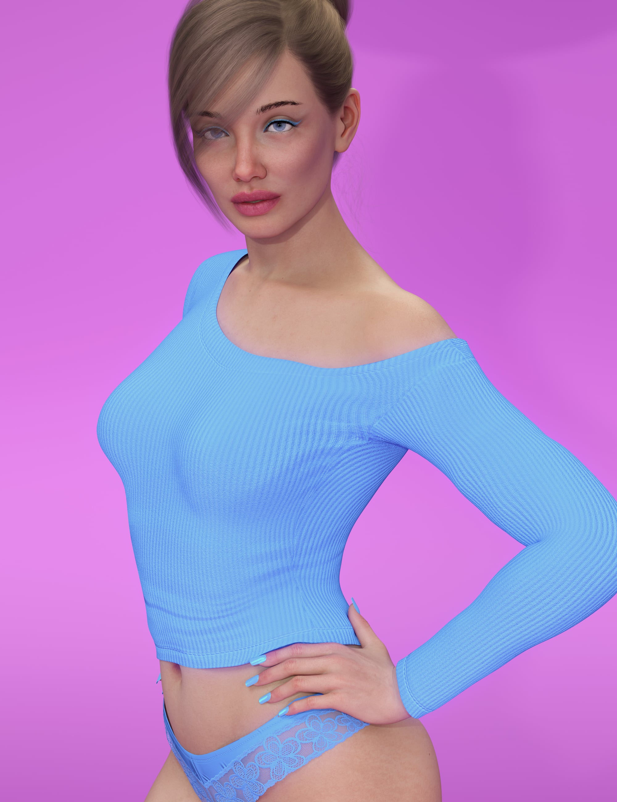 E3D Evalynn HD for Genesis 9 | Daz 3D