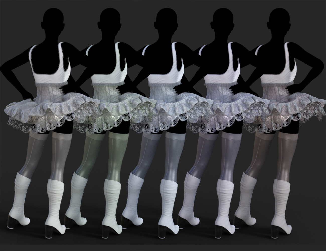 Cb Etta Hd Character Clothing Texture Expansion And Makeup Bundle