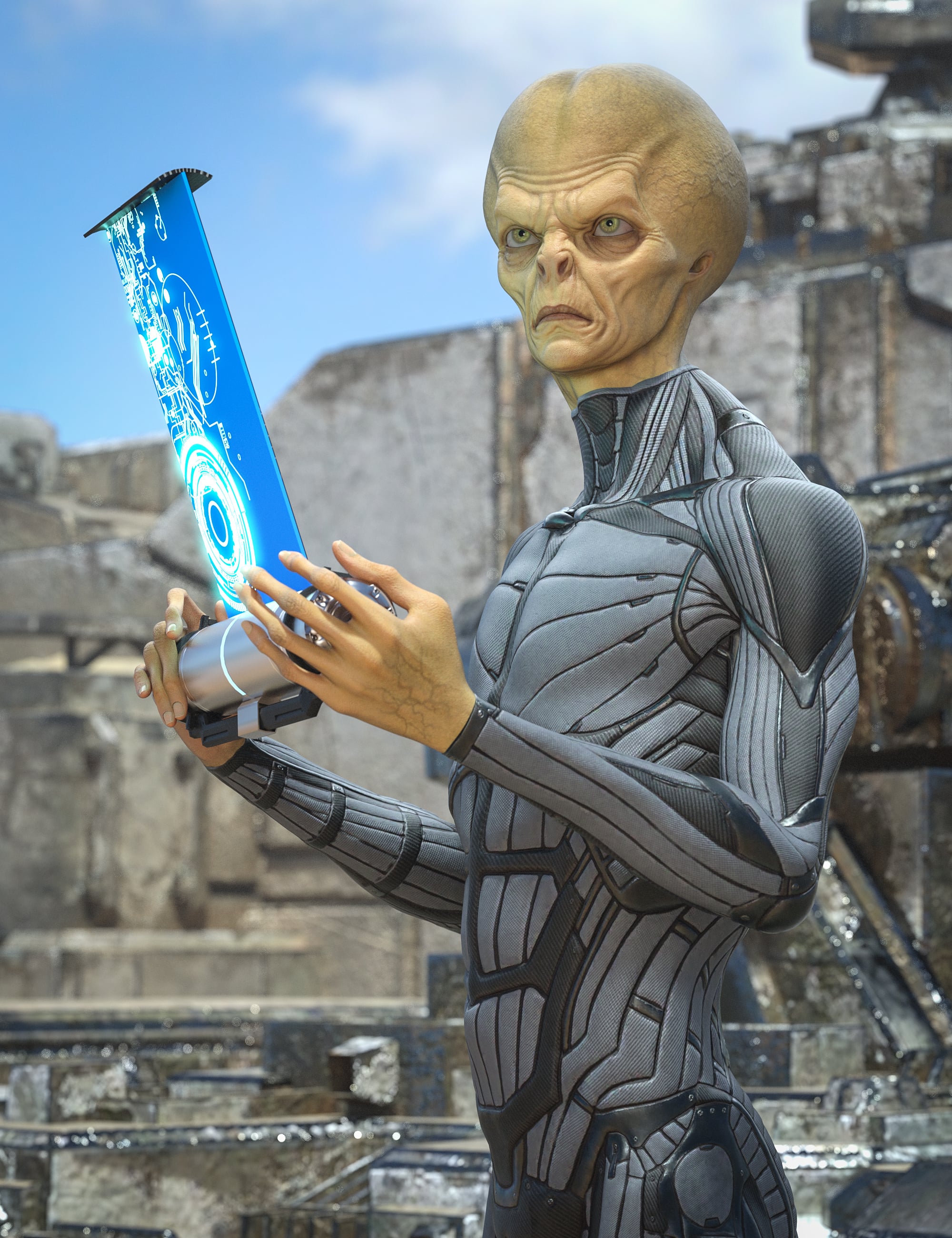 Arcturian HD for Genesis 9 | Daz 3D