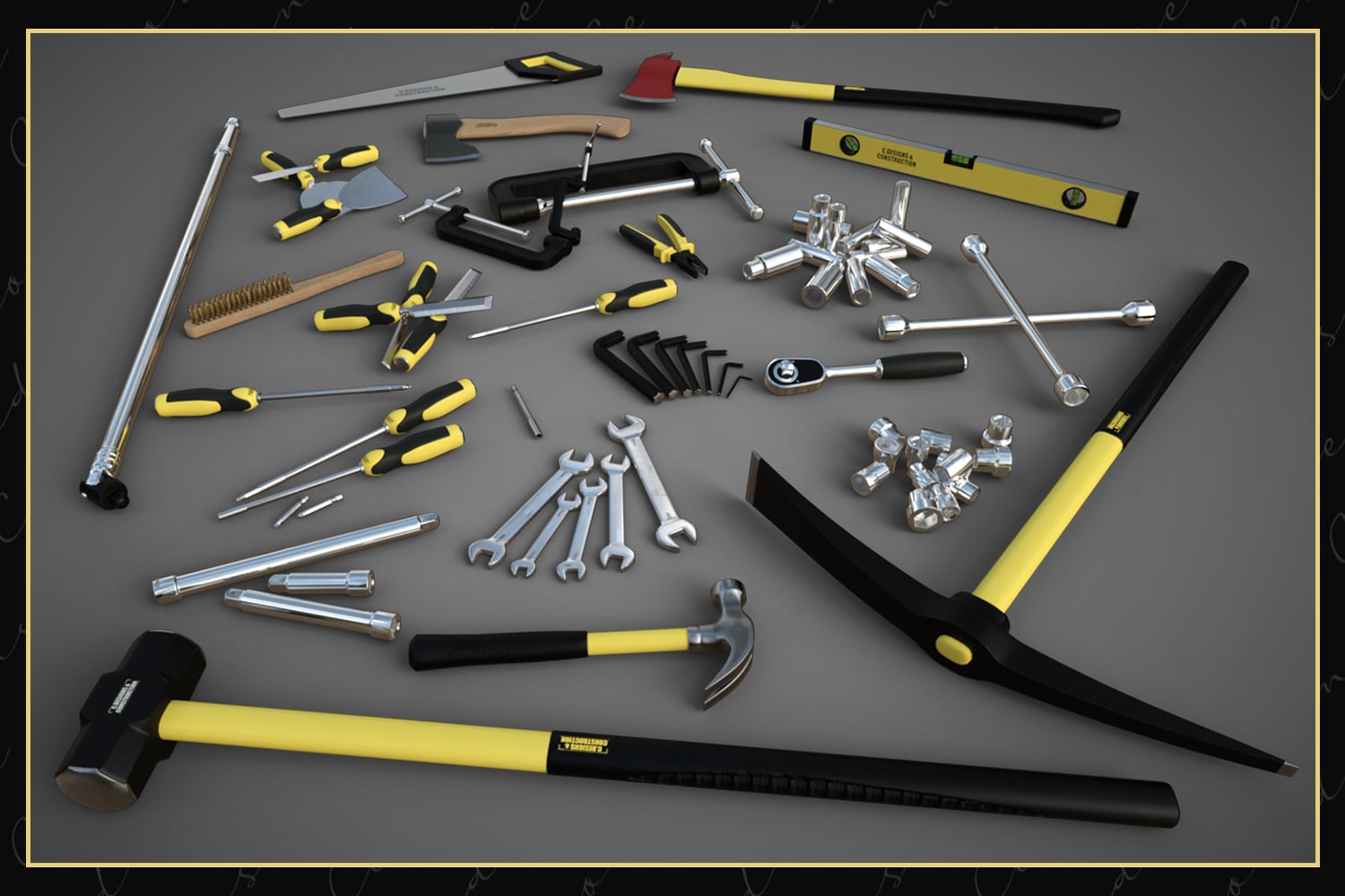 Tool Mega Pack | Daz 3D