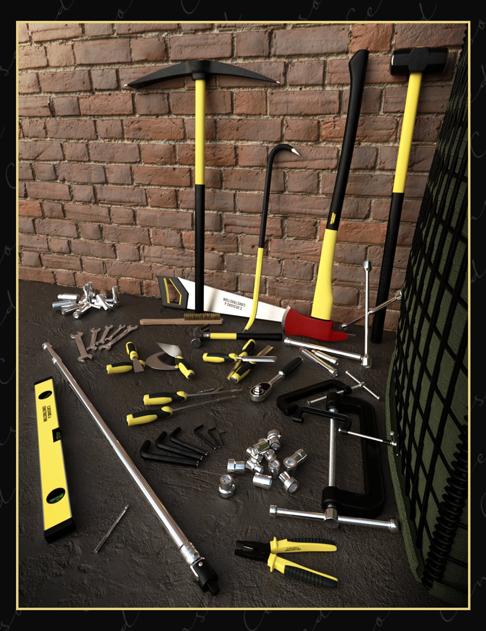 Tool Mega Pack | Daz 3D