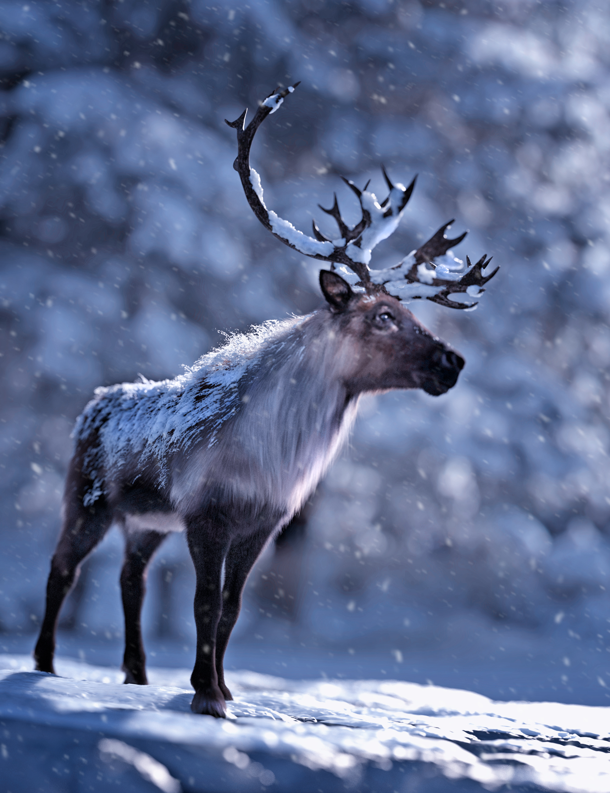 Daz Horse 3 Reindeer Add-On Bundle | Daz 3D
