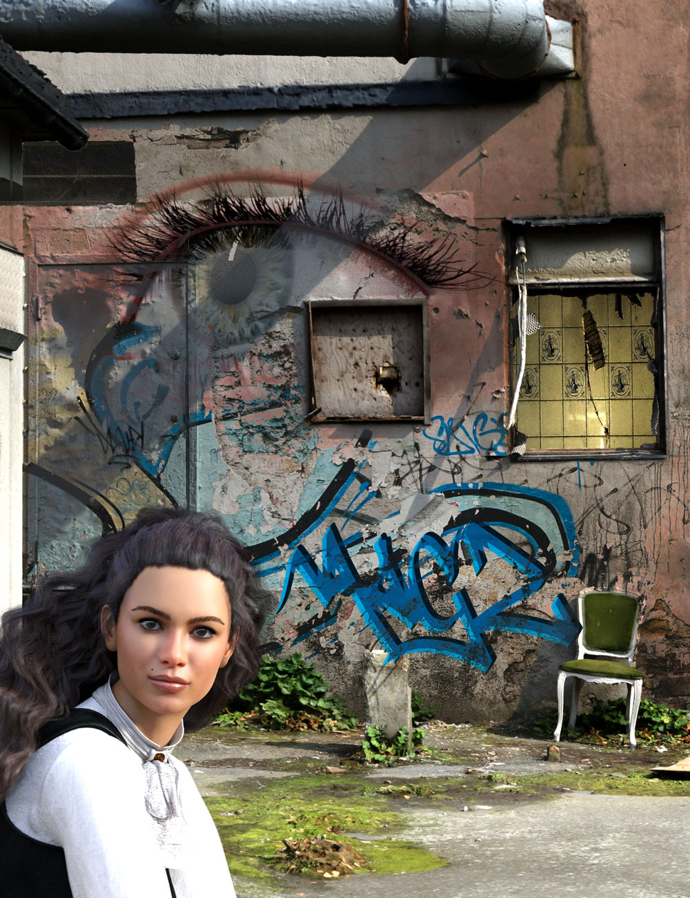 MAGZ 4 Grungees - Wall Posters, Brushes, Mockups, and More! | Daz 3D