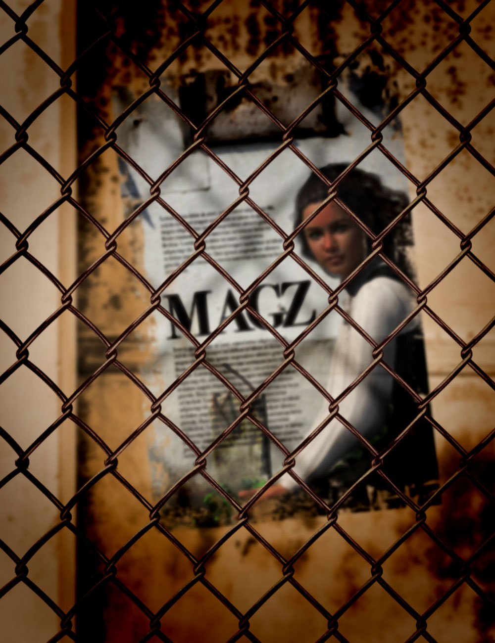 MAGZ 4 Grungees - Wall Posters, Brushes, Mockups, and More! | Daz 3D