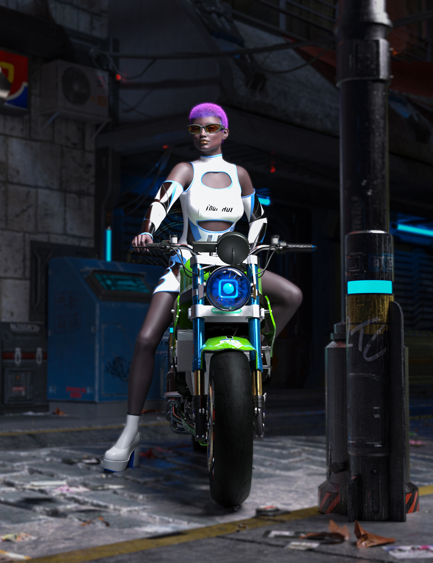 Triple Desire Confession Outfit for Genesis 9 | Daz 3D