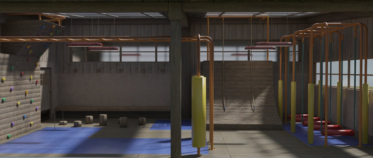 Summer Vintage School Camp | Daz 3D